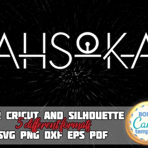 Ahsoka SVG and Digital Files - Now Including SVG Canva Template, PNG ...