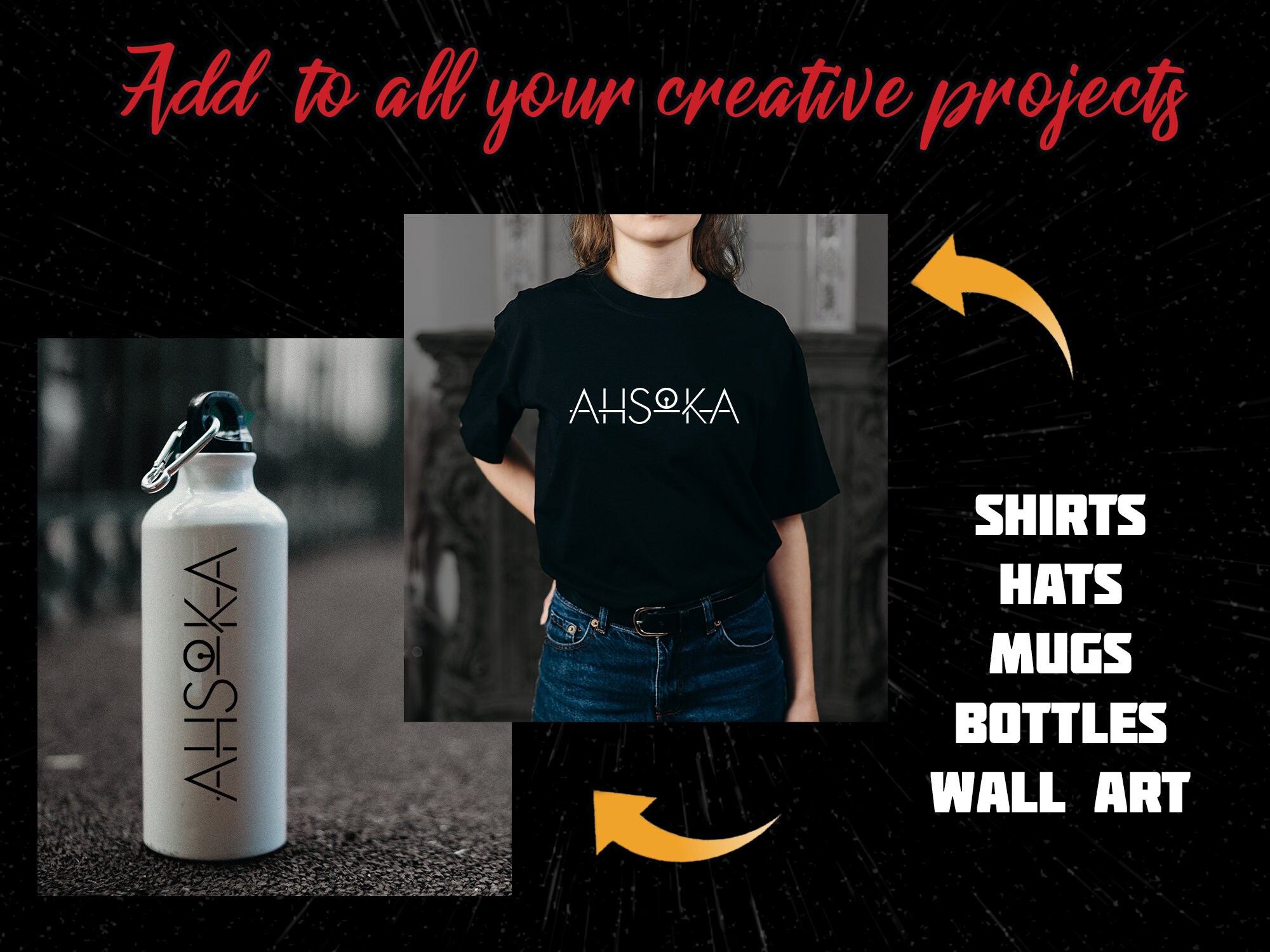 Ahsoka SVG and Digital Files - Now Including SVG Canva Template, PNG ...