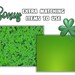 St Patrick's Day Letters Shamrock Letters Lucky Letters PNG Alphabet ...