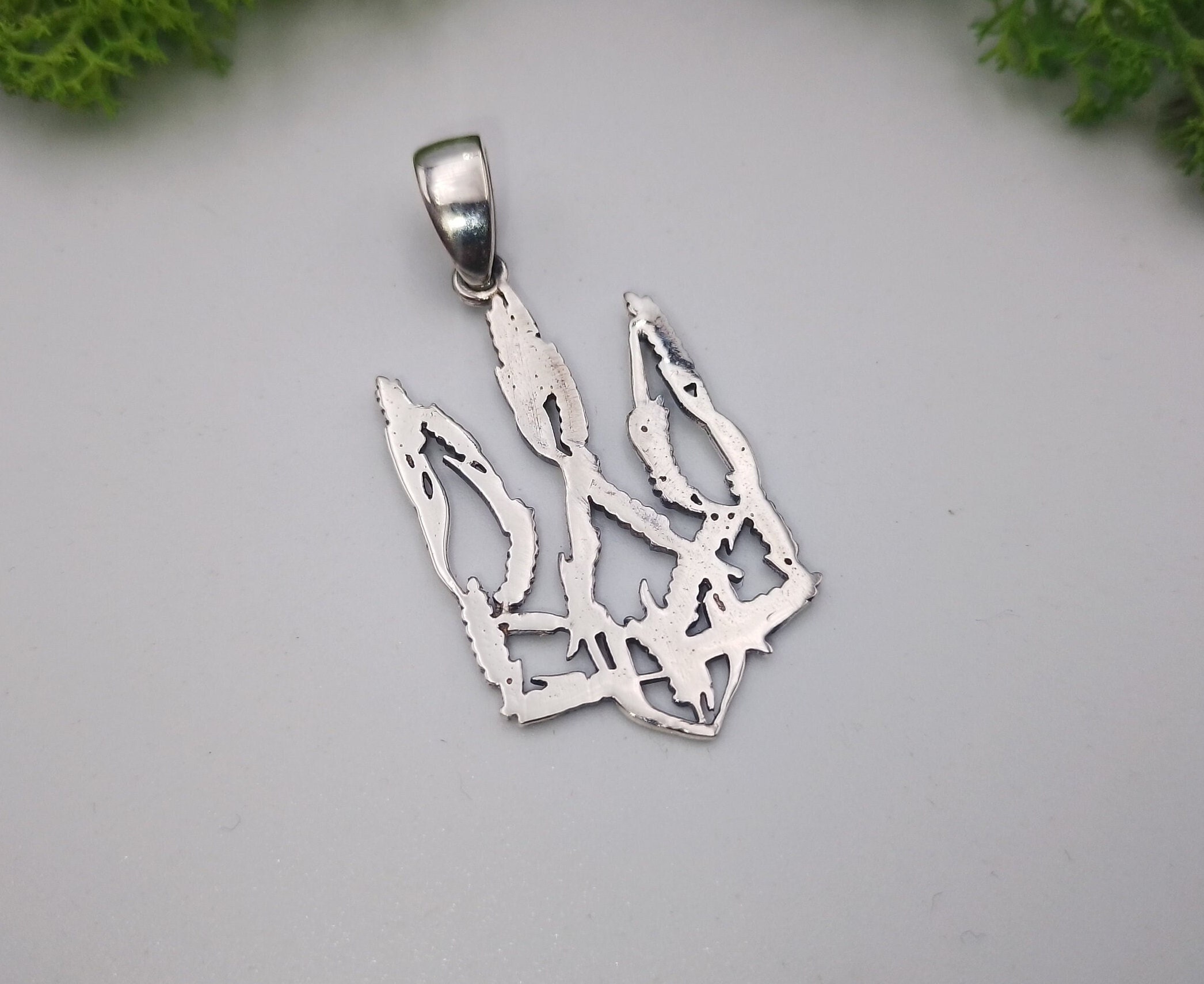 Ukraine Pendant.ukrainian Tryzub Symbol of Independent.made in Ukraine ...