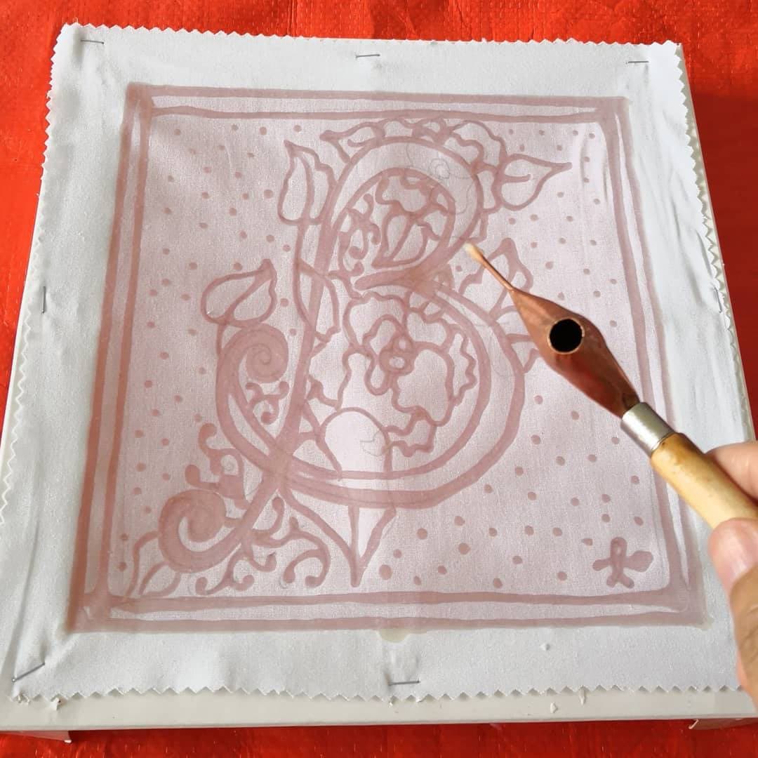 Batik Painting Kit: Alphabet Series - Etsy