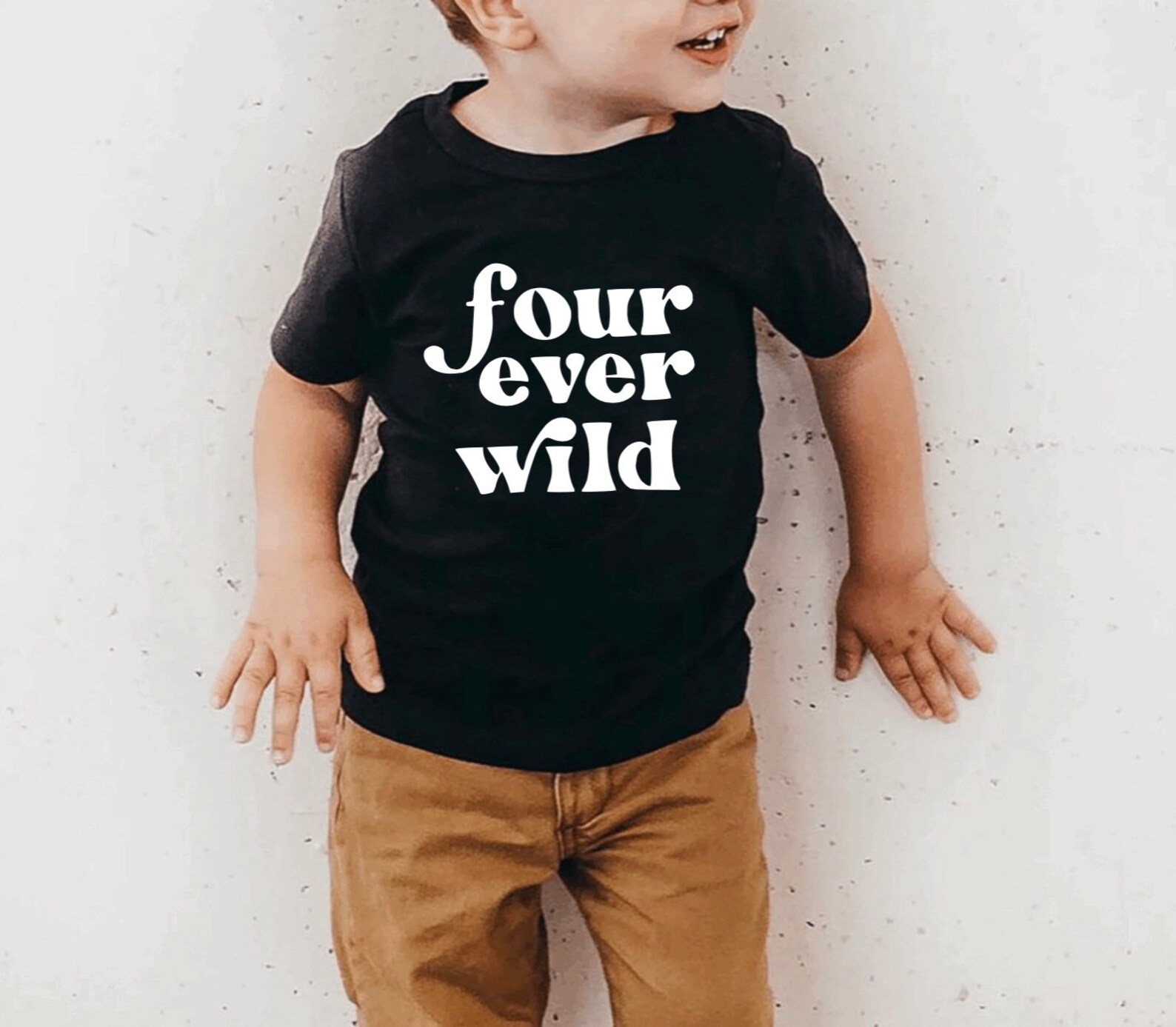 Four Ever Wild / Four Ever Wild Boy / Four Ever Wild Shirt / | Etsy