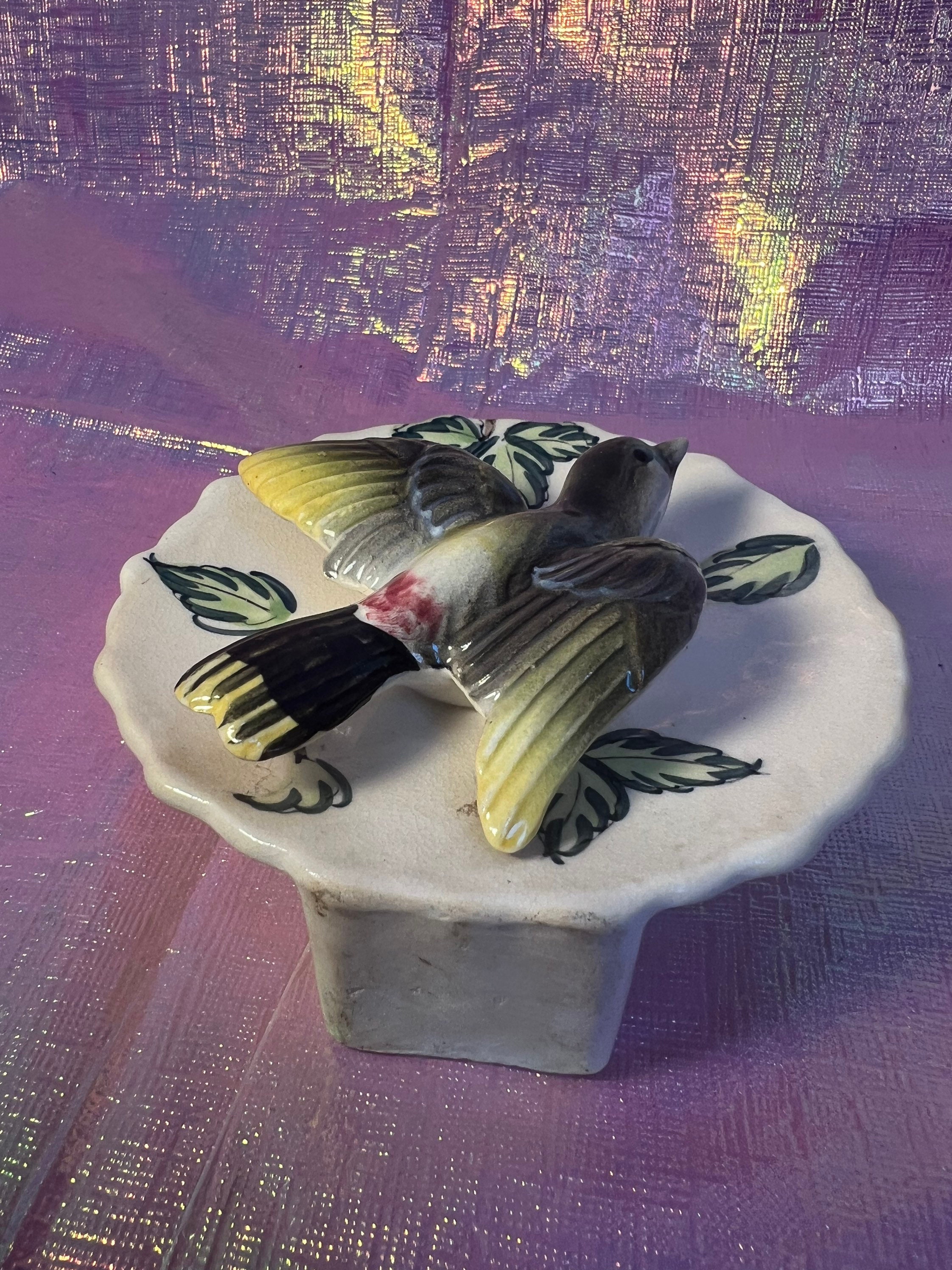 Vintage Baltimore Oriel Bird Wall Pocket Planter | Etsy