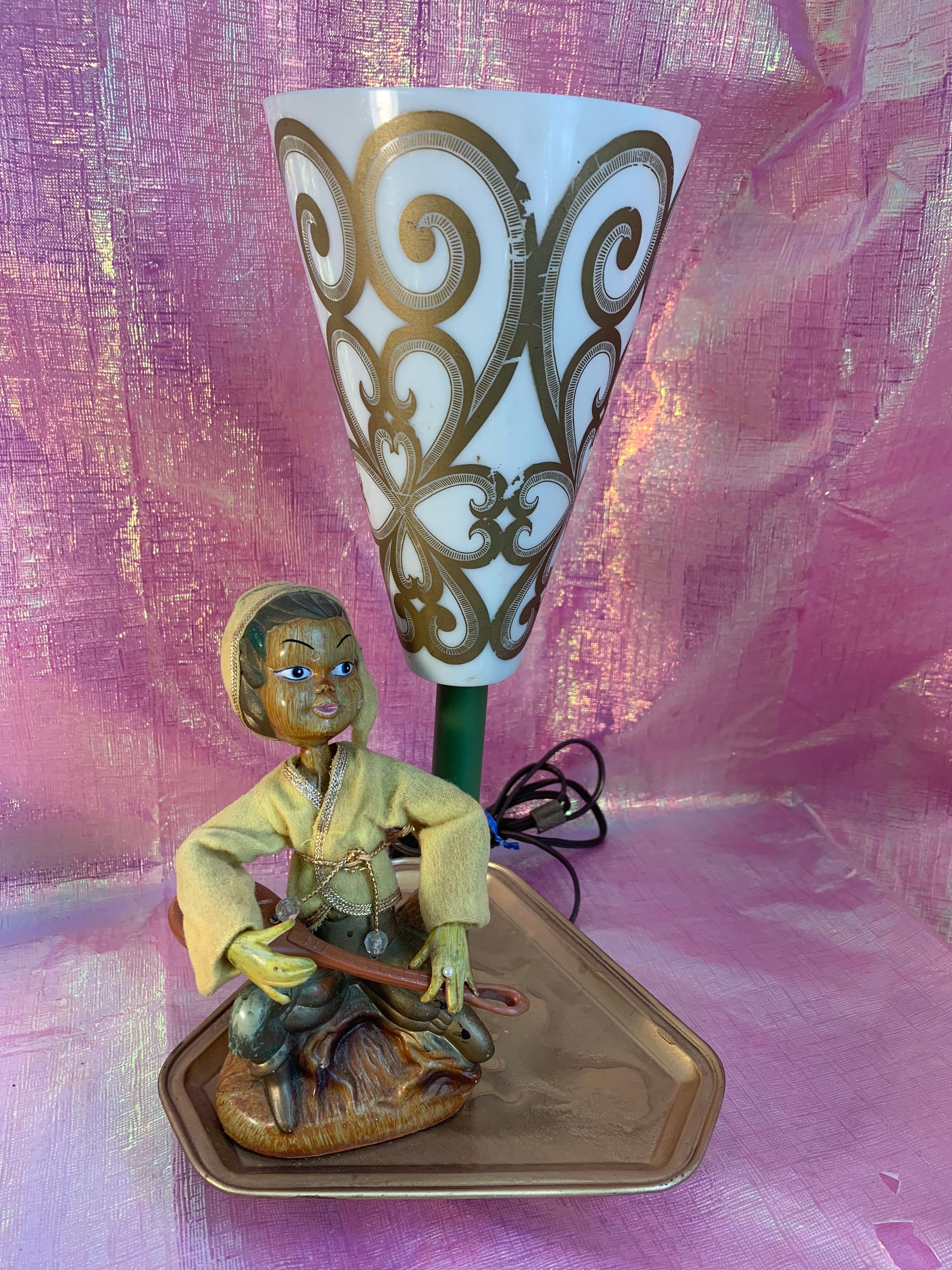 Vintage mid century pixie lamp | Etsy