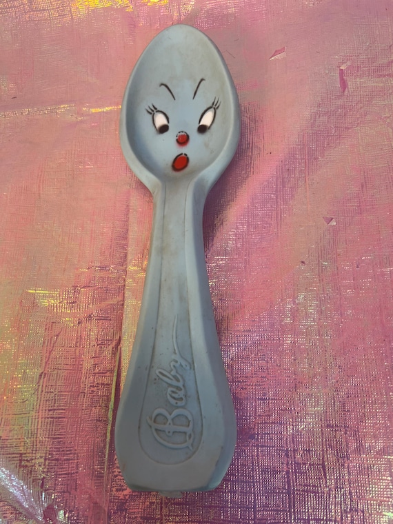 Vintage Rubber Squeak Toy Anthropomorphic Spoon - Etsy