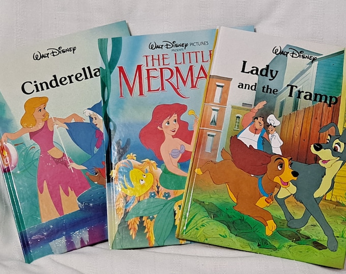 New Vintage Disney Classic Series Hardcover Pick From: Cinderella, the ...