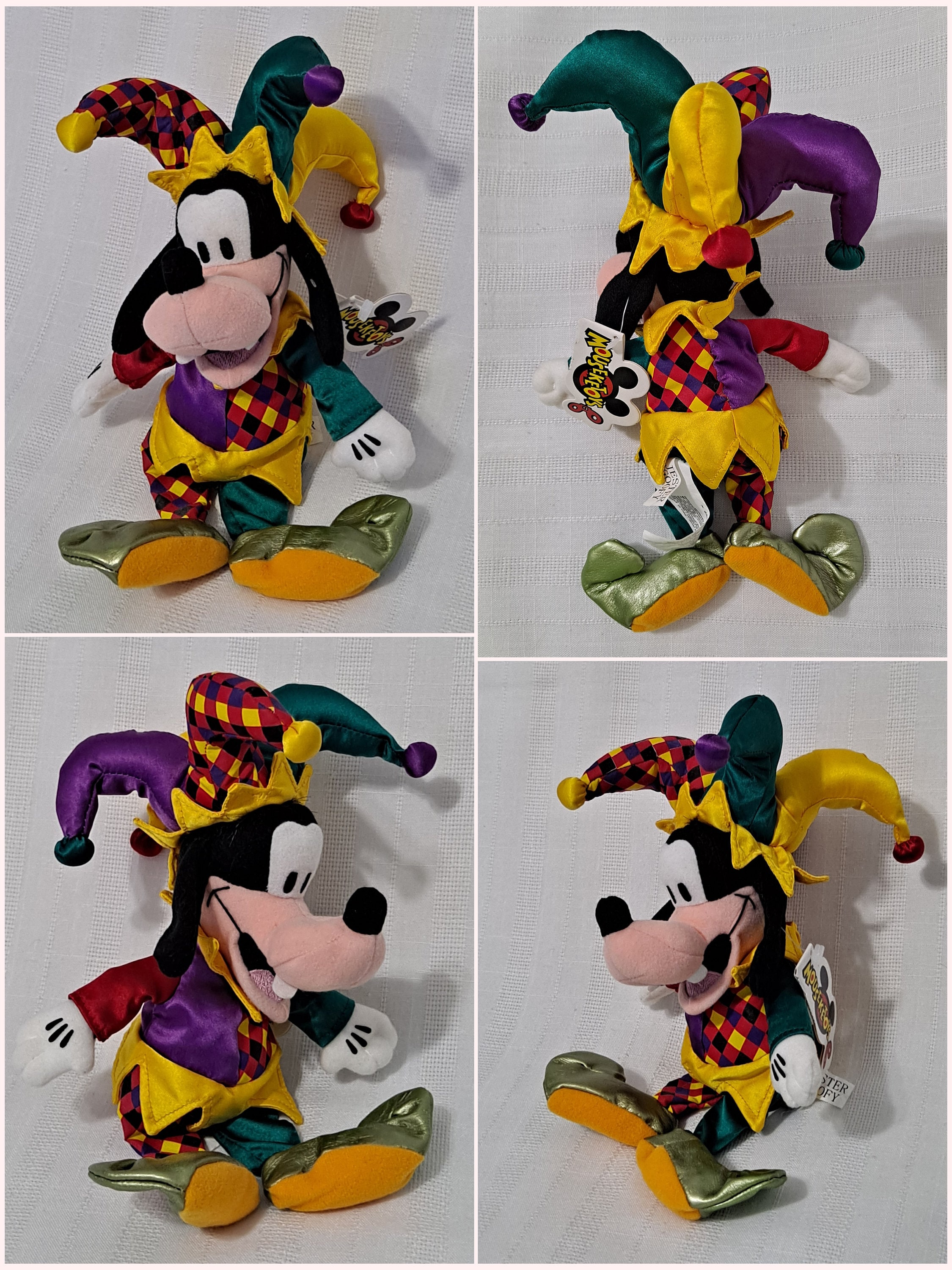 New Vintage Retired Disney World Disneyland Mouseketoys Court Jester ...