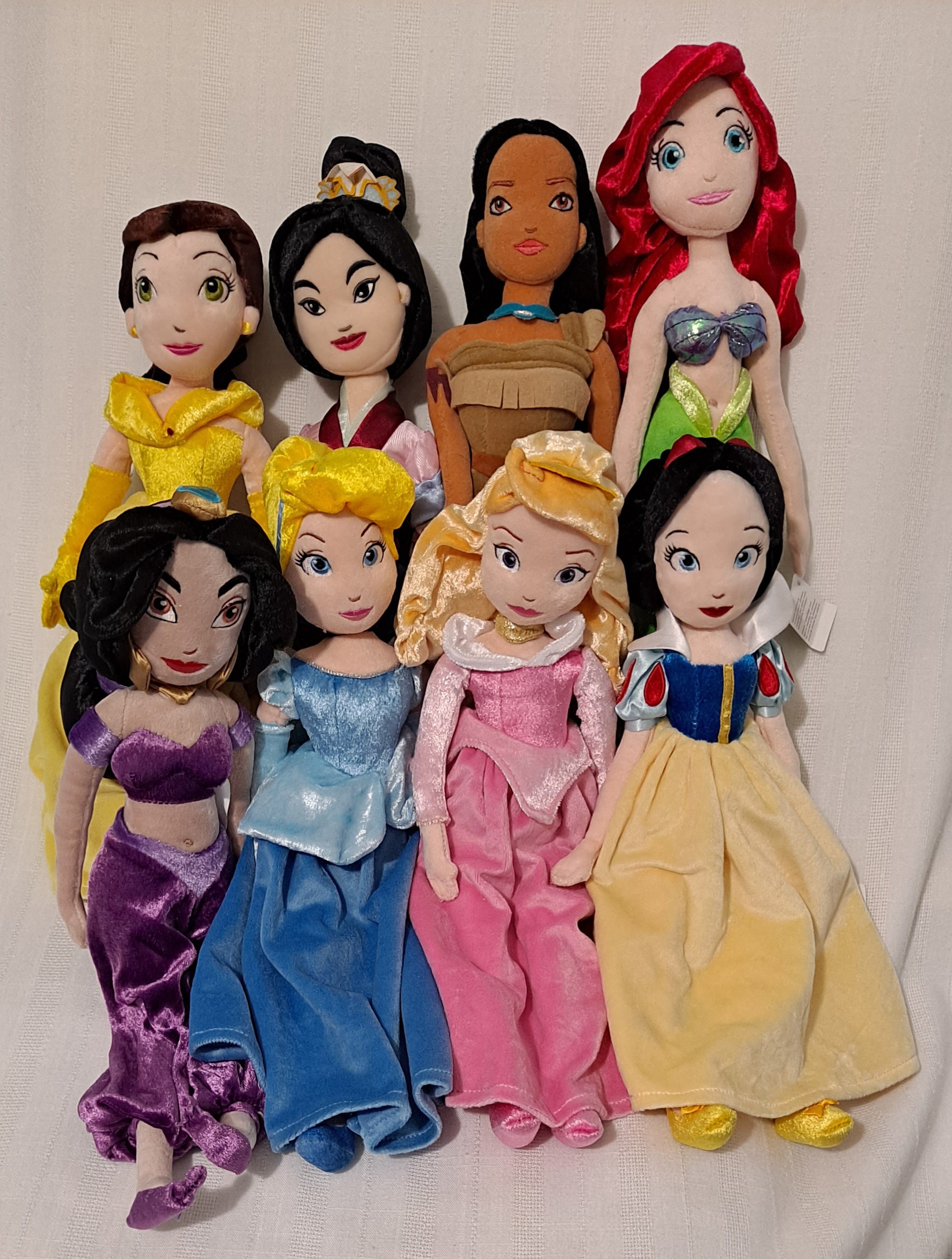 Retired Vintage New With Tags Snow White Seven Dwarfs Dopey Doc Grumpy Sleepy Sneezy Bashful Happy Witch Disney World Resort Plush Doll NWT Etsy UK