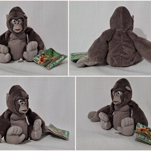 New Vintage Disney Mattel Tarzan Baby Flynt Young Terk Tantor Plush ...