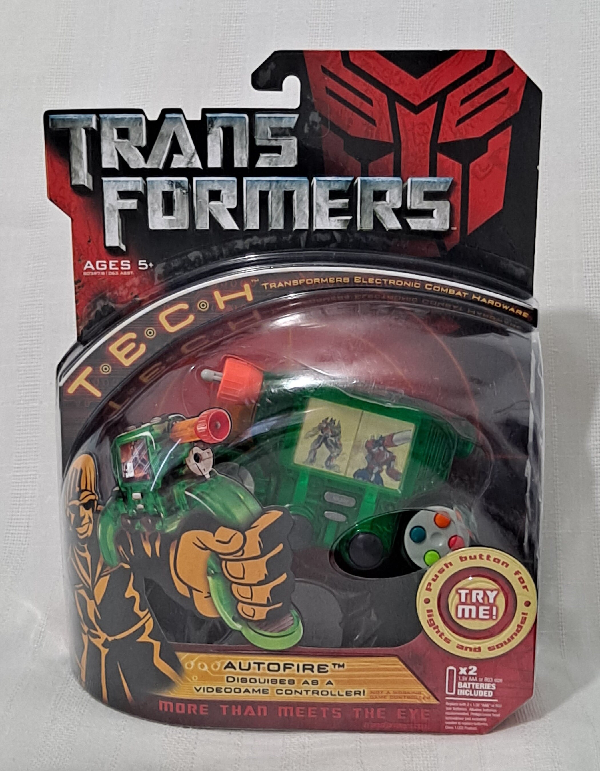 New Retired 2007 Authen Hasbro TECH Transformers Electronic Combat ...