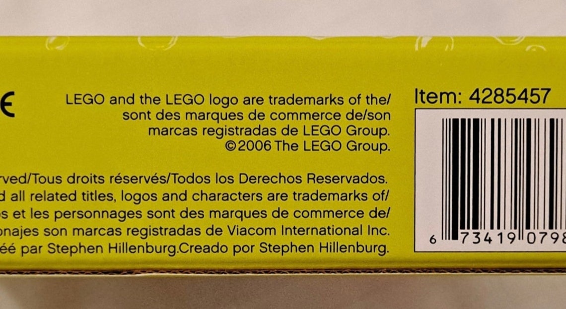 NEW Sealed Nickelodeon Lego 3825 the Krusty Krab Spongebob Mr - Etsy