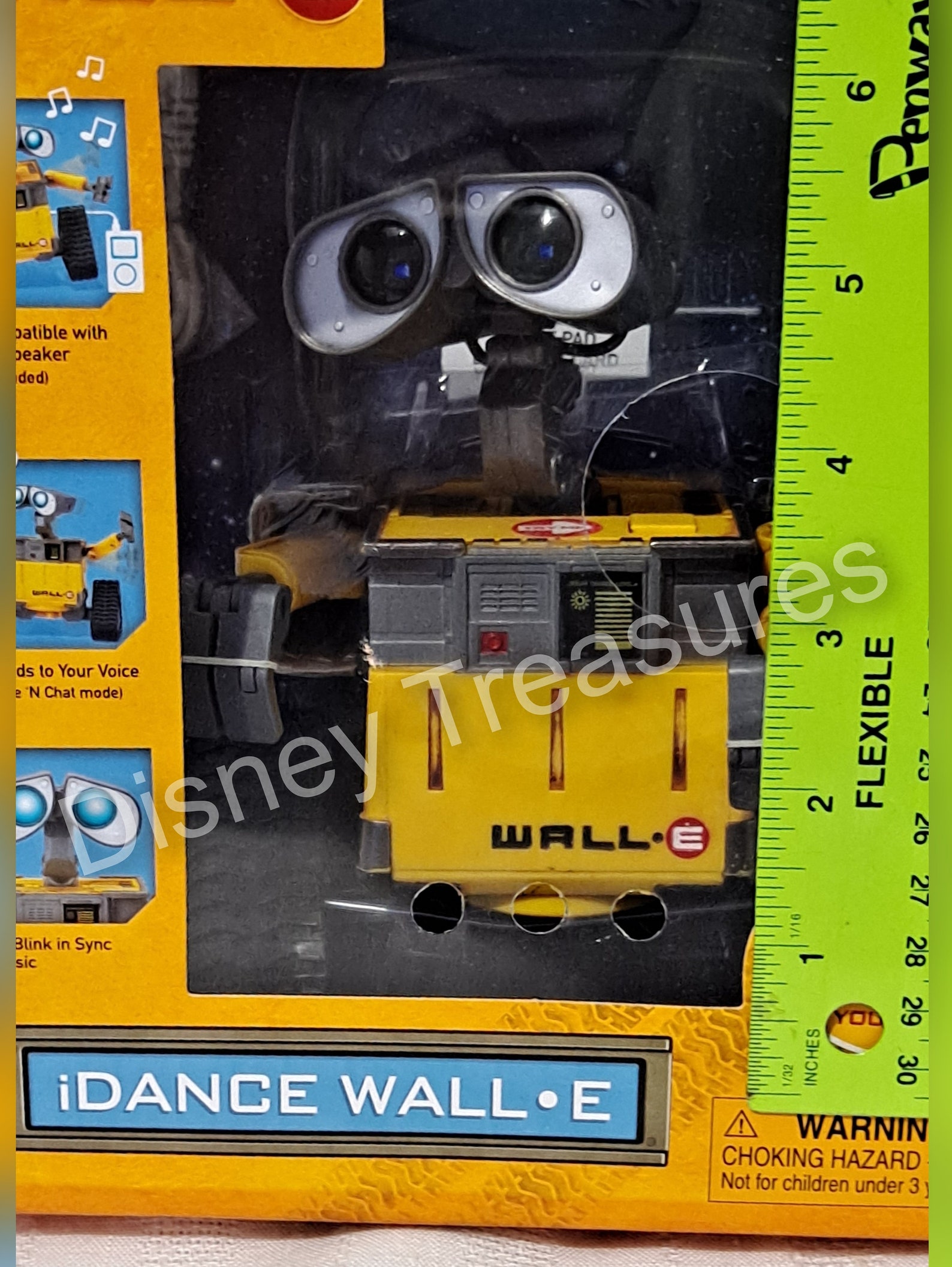 Retired New Disney Pixar Thinkway Toys Wall E Talking Idance Action ...