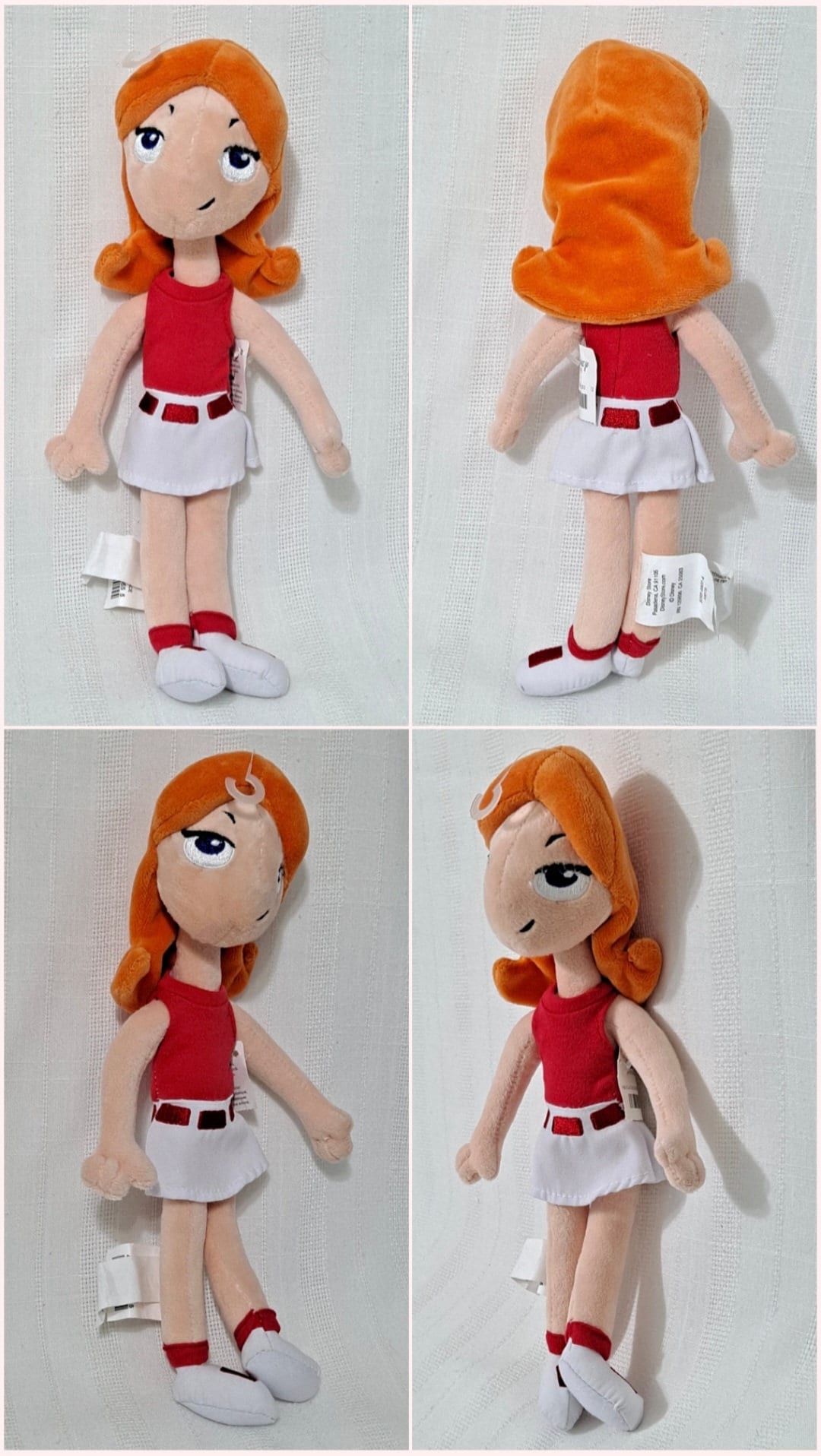 NEW Hard to Find Retired Disney Channel XD Phineas Ferb Dr Heinz Doofenshmirtz Candace Flynn Perry Platypus Plush Bean Bag Beanie Doll Etsy UK