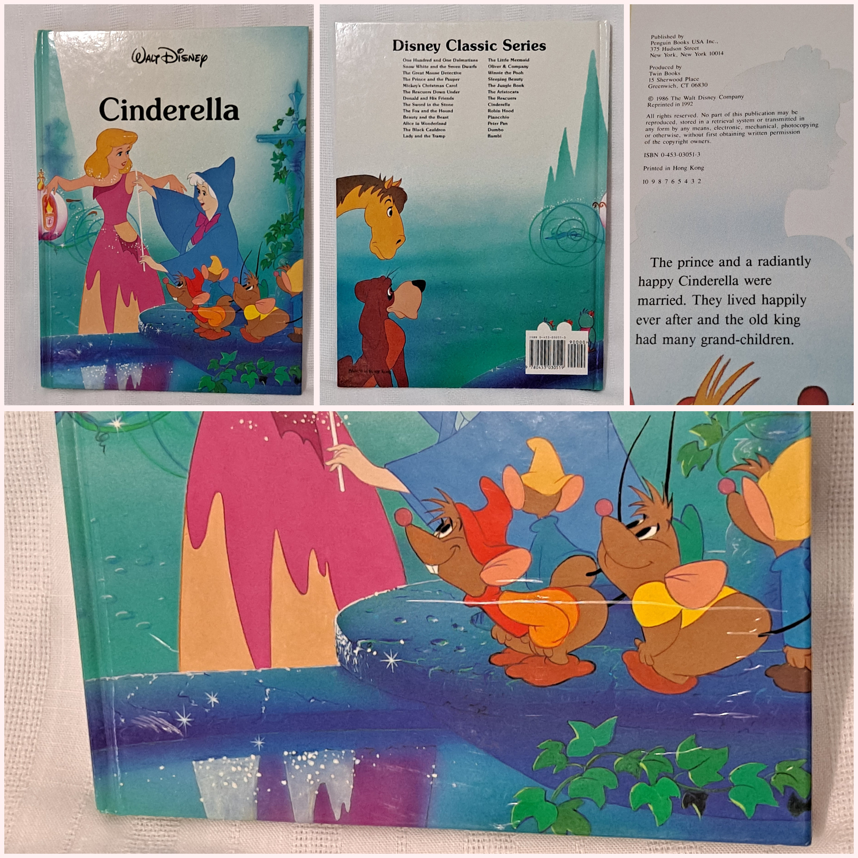 New Vintage Disney Classic Series Hardcover Pick From: - Etsy