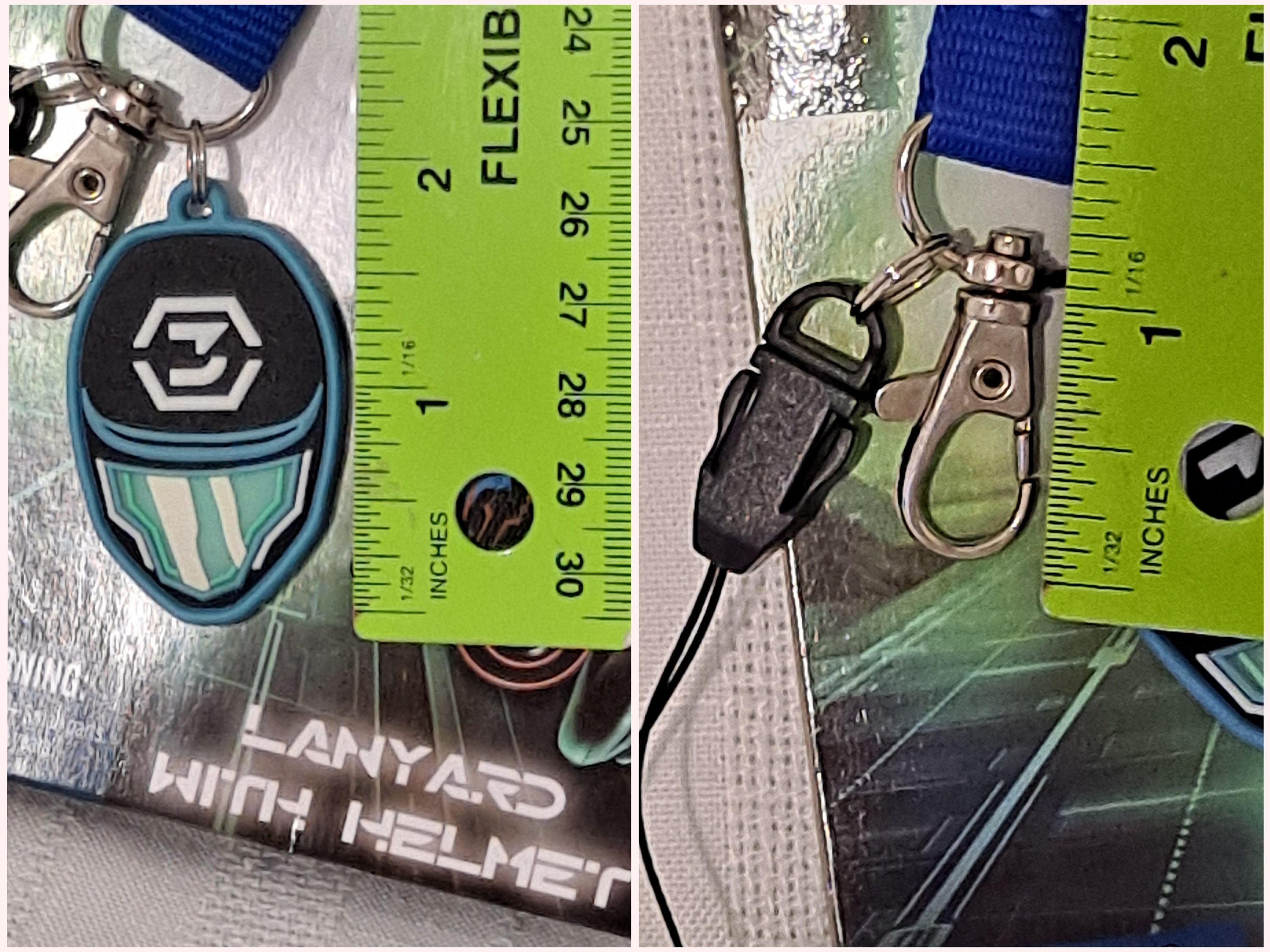 New 2010 Official Disney Tron Legacy LANYARD Badge Holder Helmet Charm ...