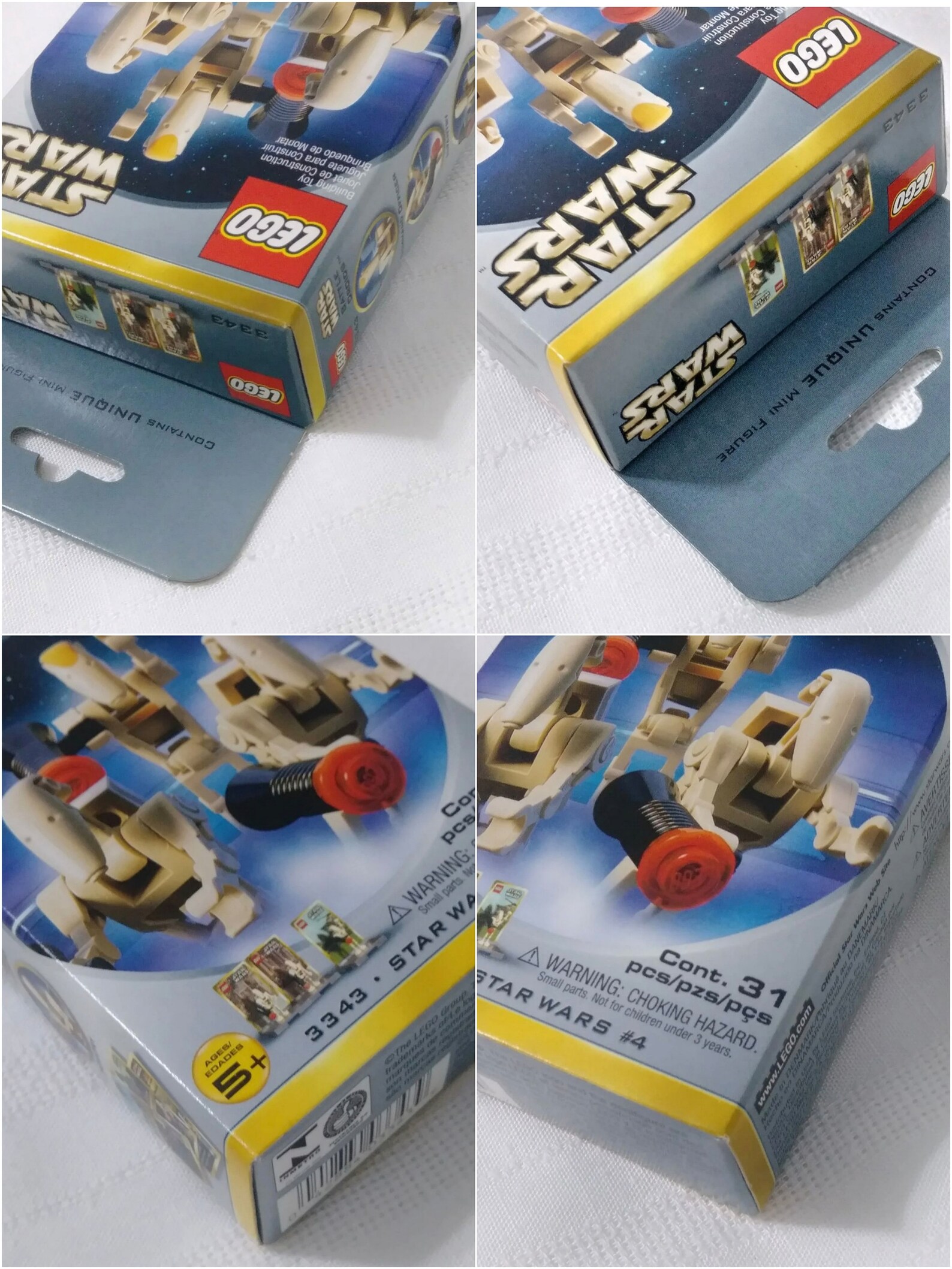 Factory Sealed Retired Vintage Star Wars Lego 3343 Battle | Etsy