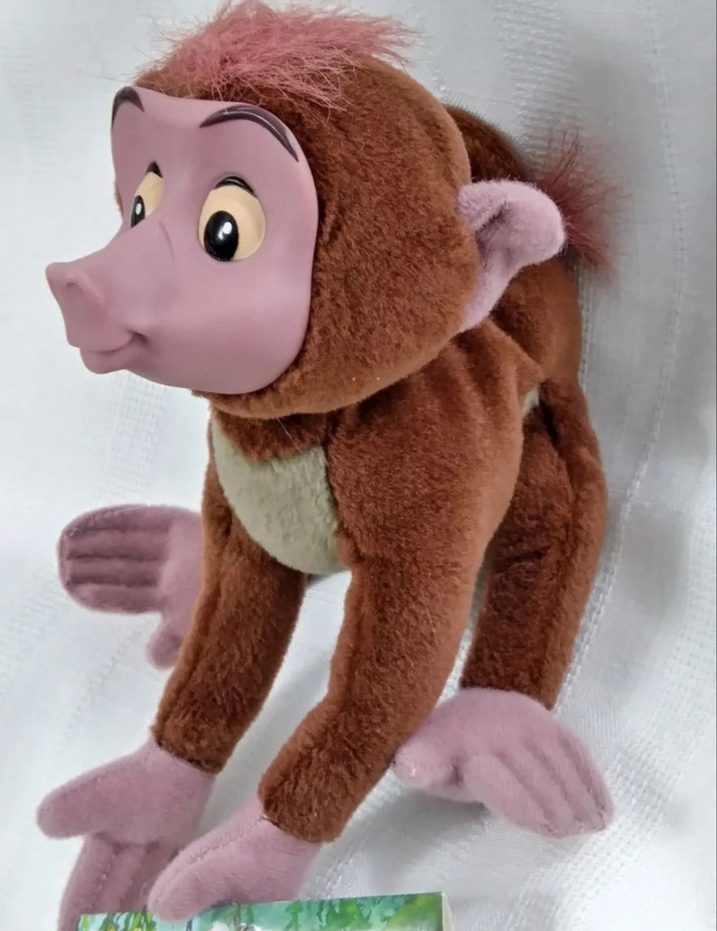 Disney Mattel Tarzan Baby Baboon Young Tantor Plush Bean Bag - Etsy