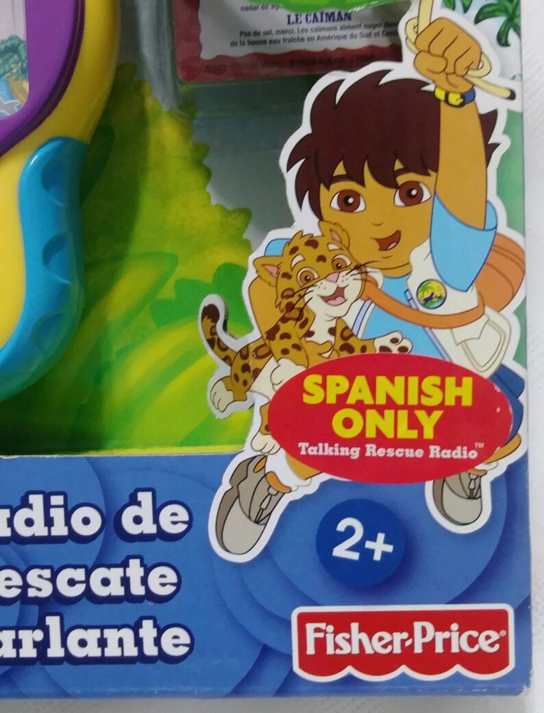 New Retired Fisher Price GO DIEGO GO Rescue Radio Spanish - Etsy