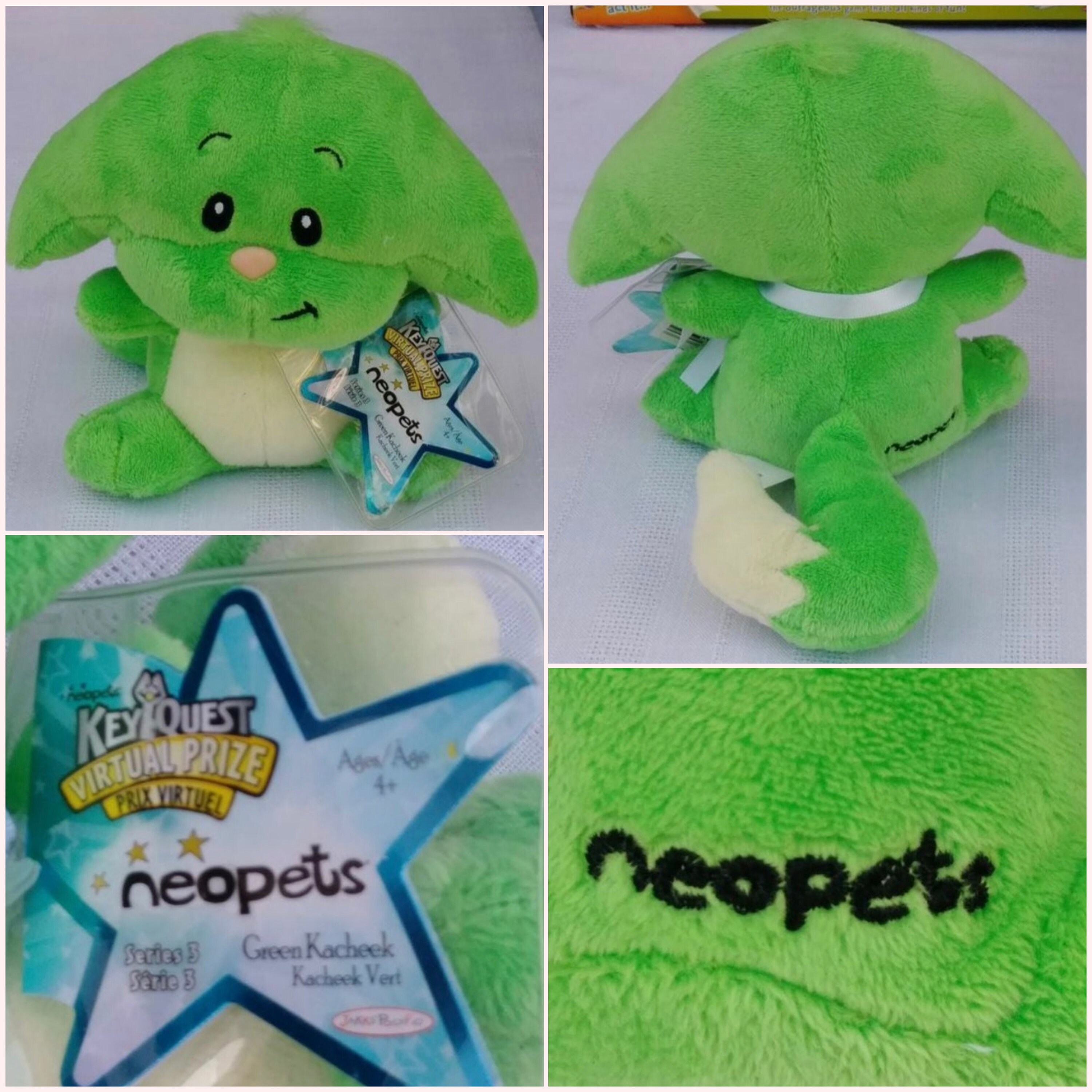 New Sealed Virtual Keyquest Code Jakks Pacific Neopets Strawberry Usul ...