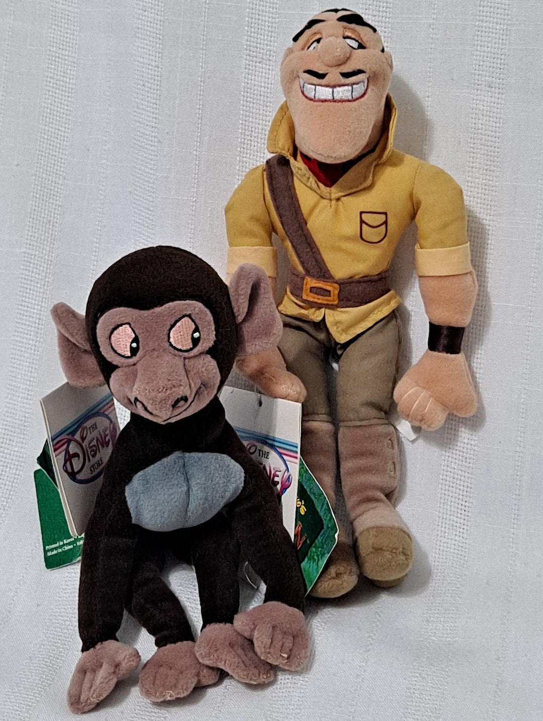 Disney Store Park Resort Tarzan Clayton Baboon Plush Bean Bag Doll New ...
