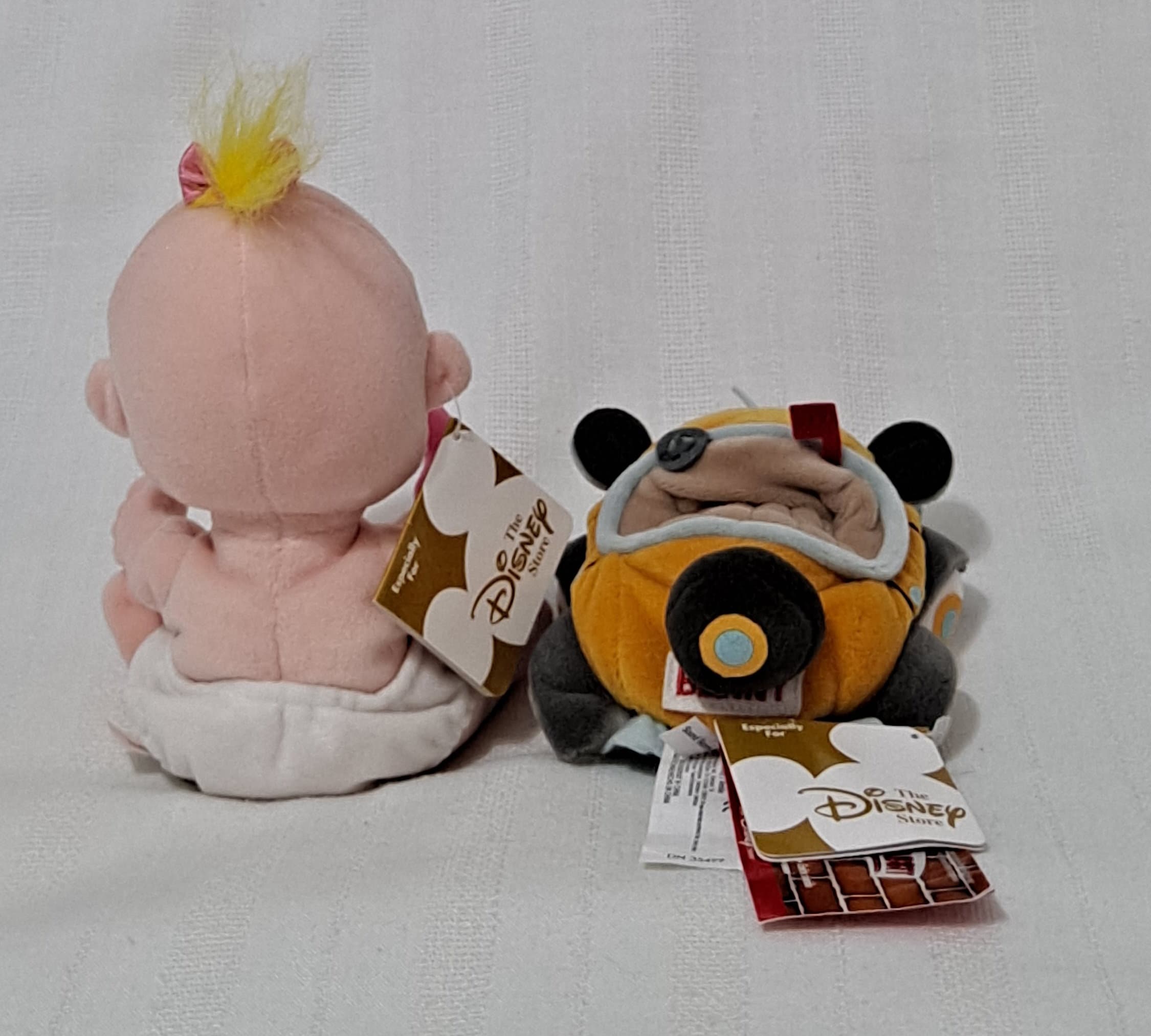 Disney Who Framed Roger Rabbit Movie Baby Herman Benny the Cab Plush ...