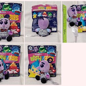 New Retired Disney Wishables Inside Out Pick From Fear Disgust Anger ...