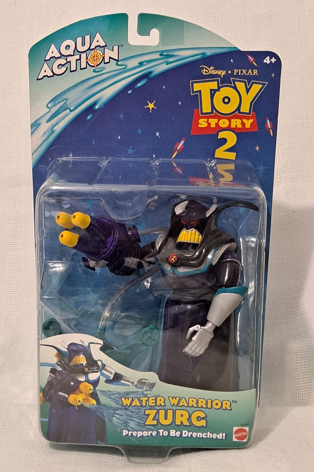 Very Rare New Vintage 2000 MATTEL Aqua Action Disney Pixar Toy Story 2 ...