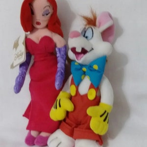 Disney Who Framed Roger Rabbit Jessica Rabbit Plush Bean Bag | Etsy