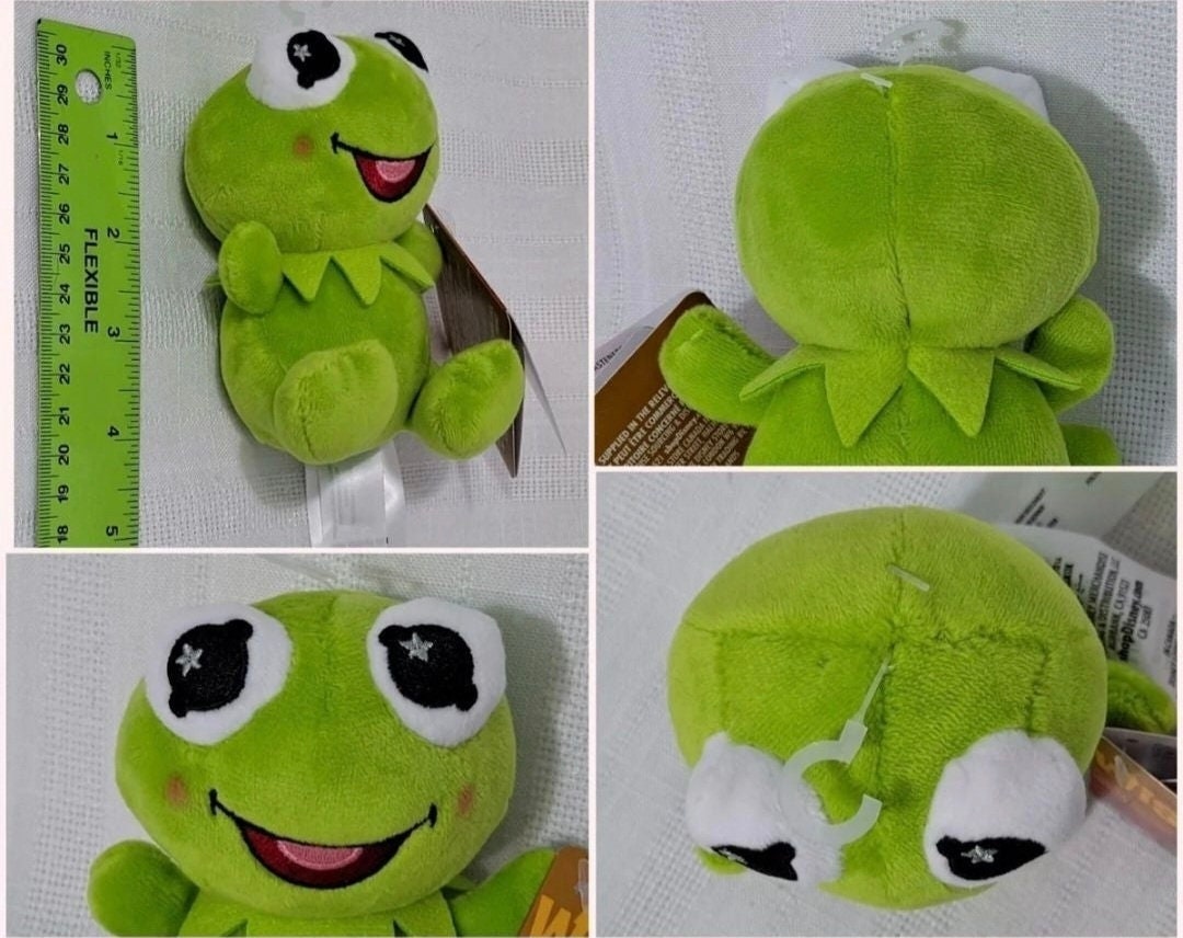 Retired New Disney Wishables Muppet Vision 3D Kermit Miss Piggy Fozzie ...