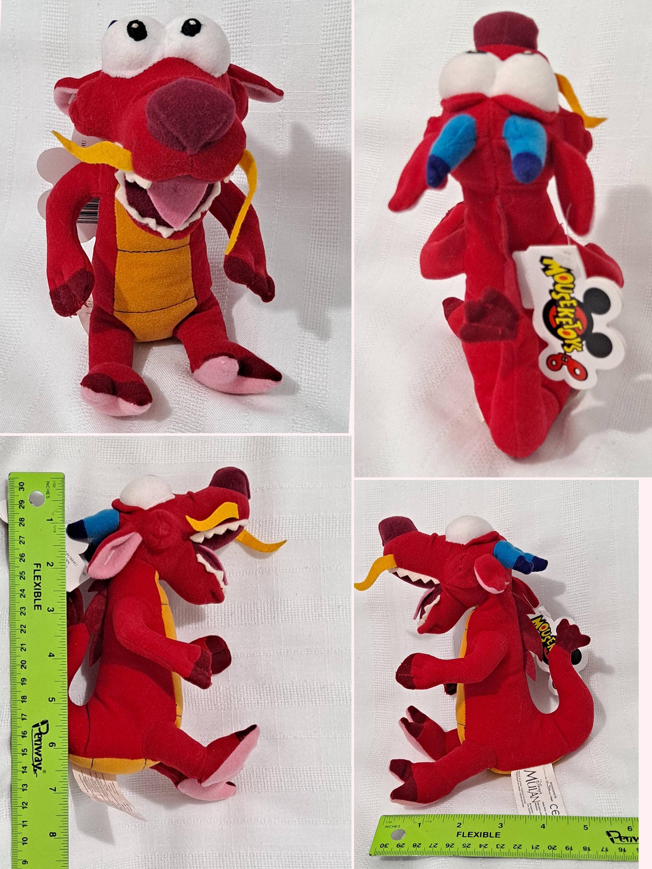 Vintage New With Tags Warrior Princess Mulan Dragon Mushu Little ...
