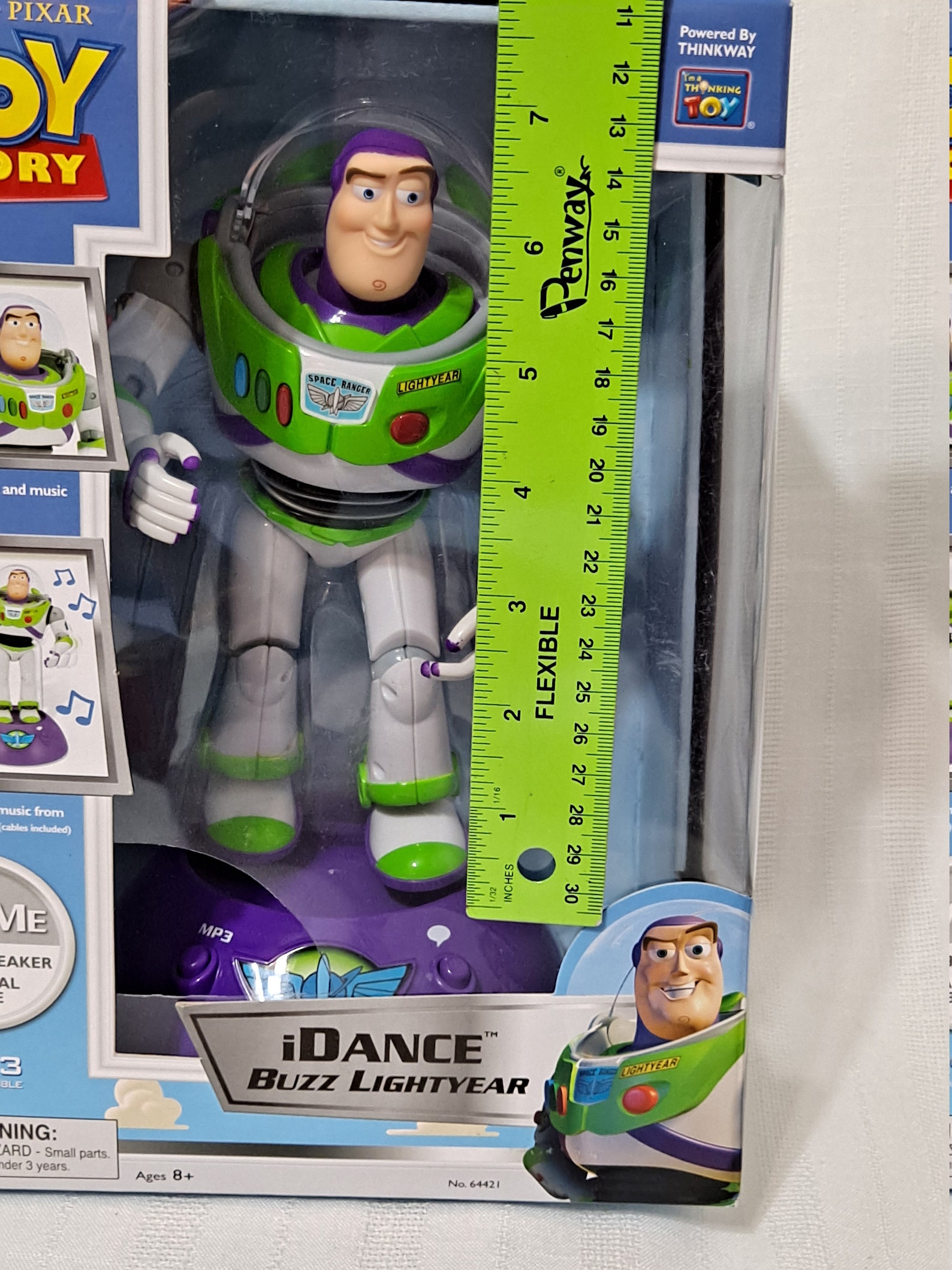 Retired New Disney Pixar Thinkway Toys Toy Story Talking Idance Buzz ...