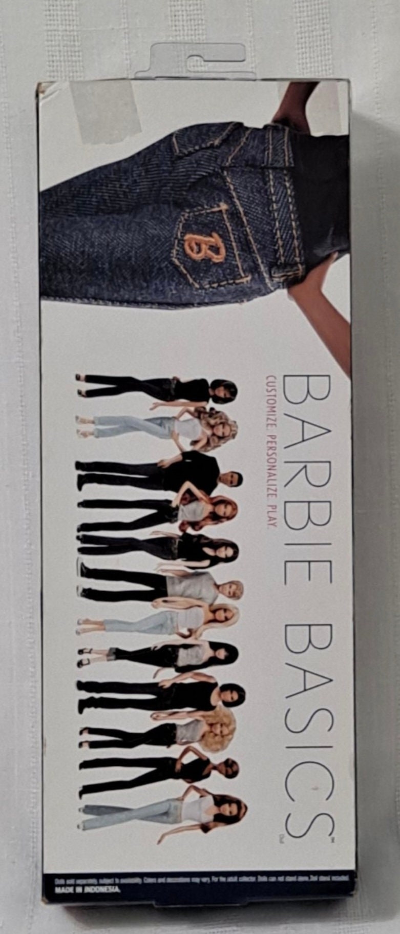 New Retired Sealed BARBIE Fashion Doll Black Label Mattel Jean Pants ...