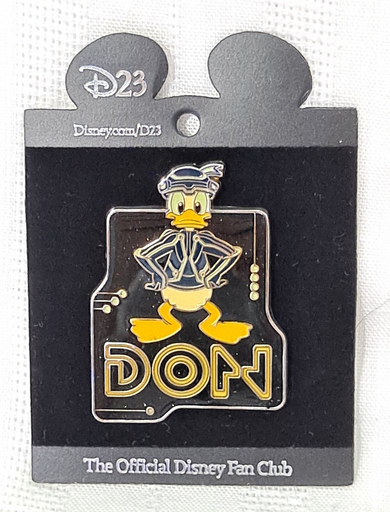 New 2011 D23 Official Disney Donald Duck Tron Legacy Light Cycle Enamel ...