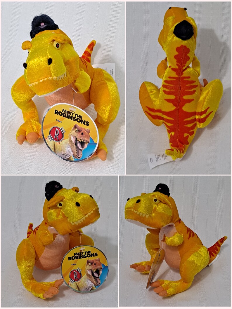 New Retired Disney Meet the Robinsons Lewis T-rex Dinosaur - Etsy