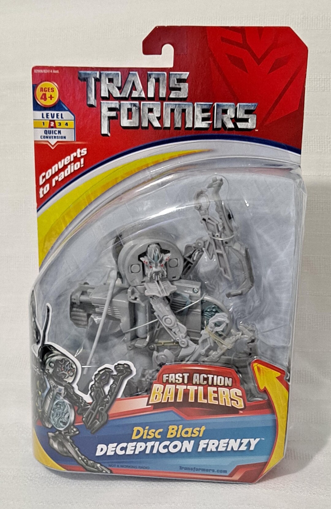 NEW Retired 2007 Hasbro Transformers Fast Action Battlers Disc Blast ...