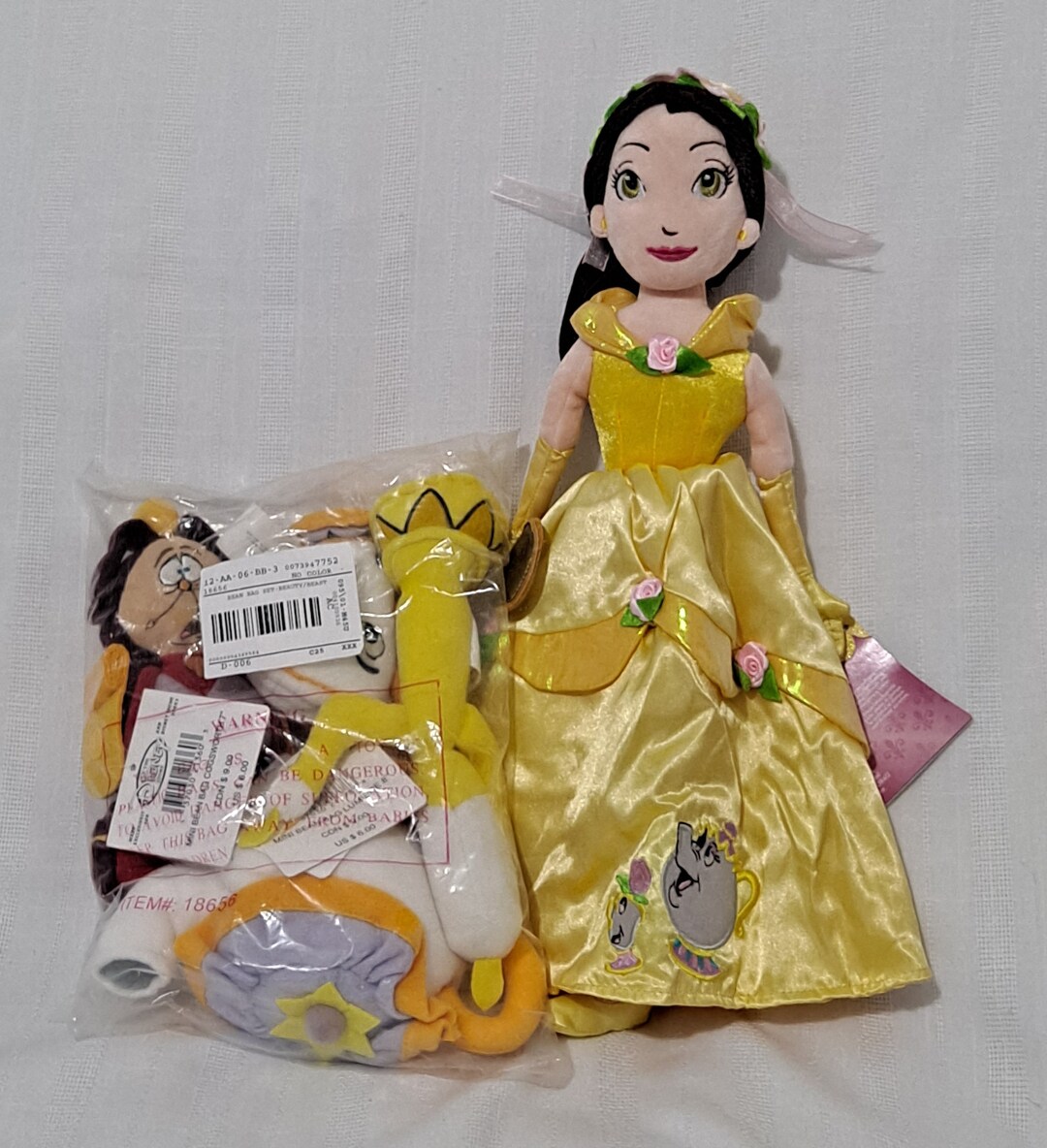 Retired New With Tags Spring Fair Princess Belle Beauty and the Beast ...