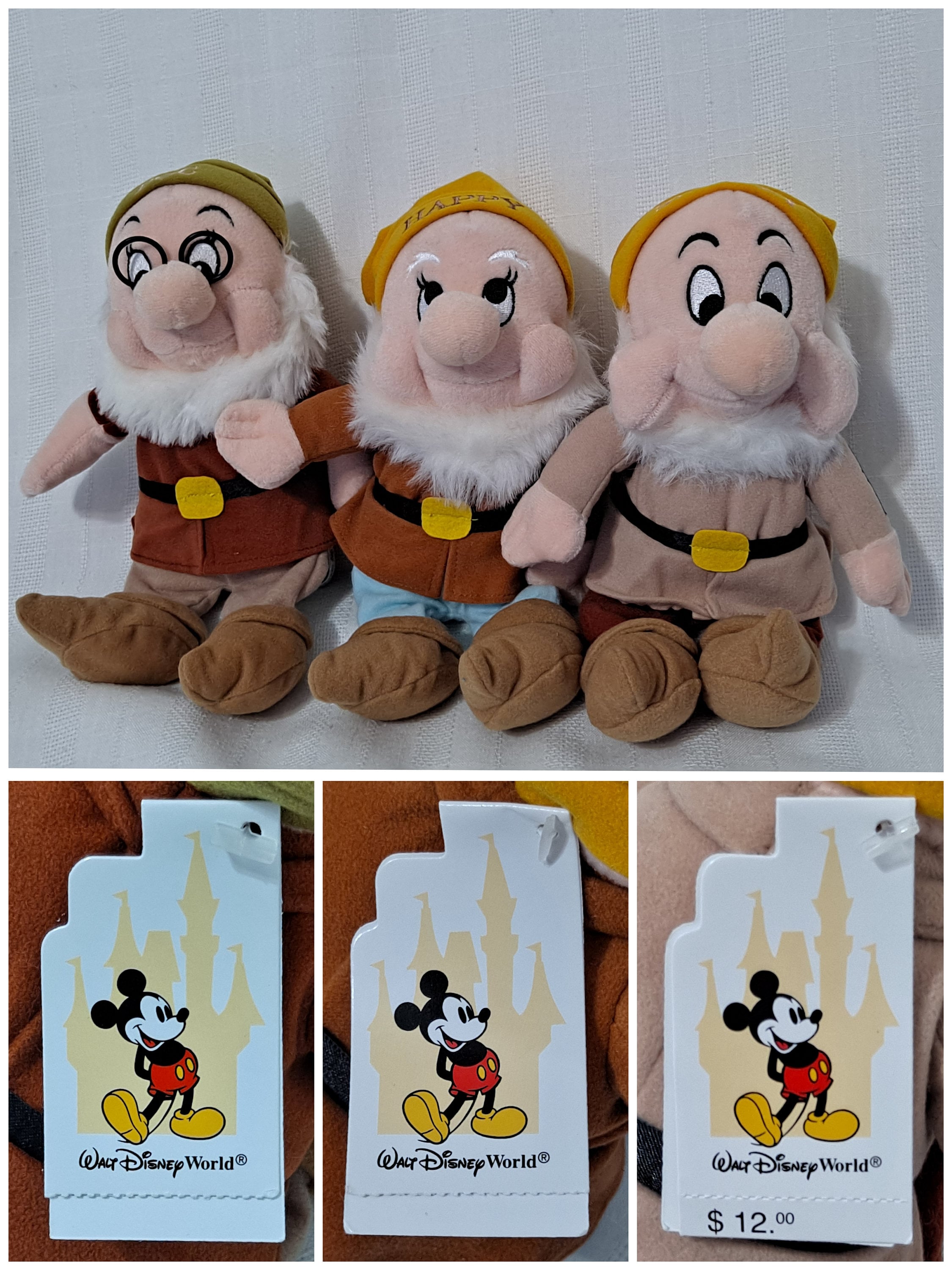 Plush Dwarf Sneezy