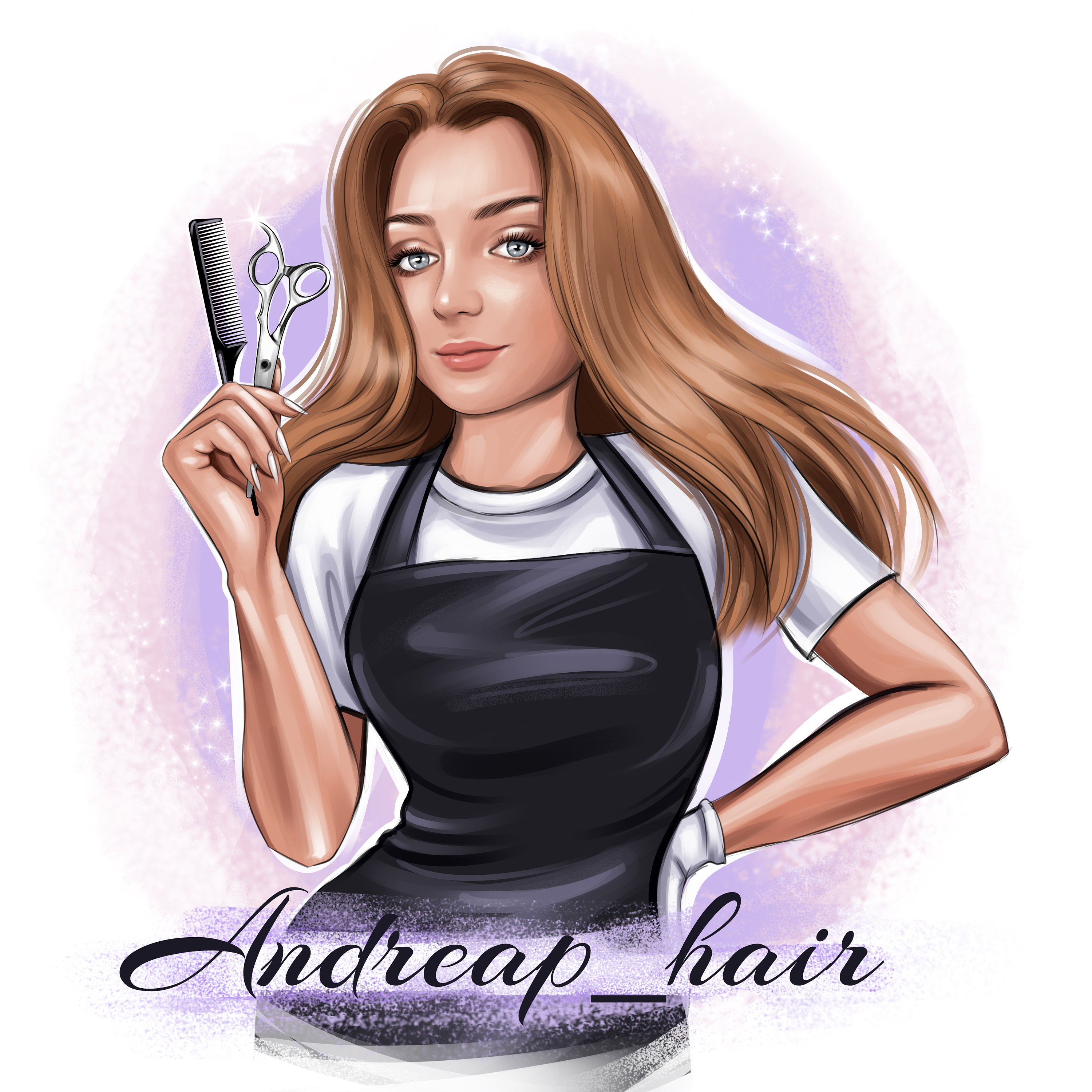 Custom Business Logo Art, Digital Portrait Master, Character Cartoon ...