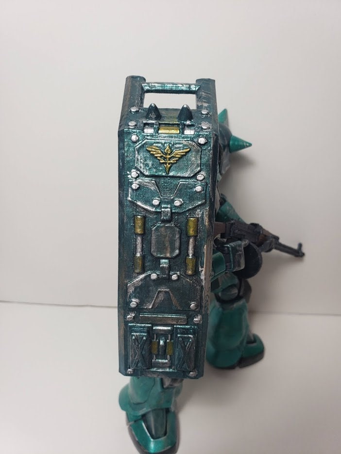 STL: Gundam MG Zaku Shield V2 - Etsy