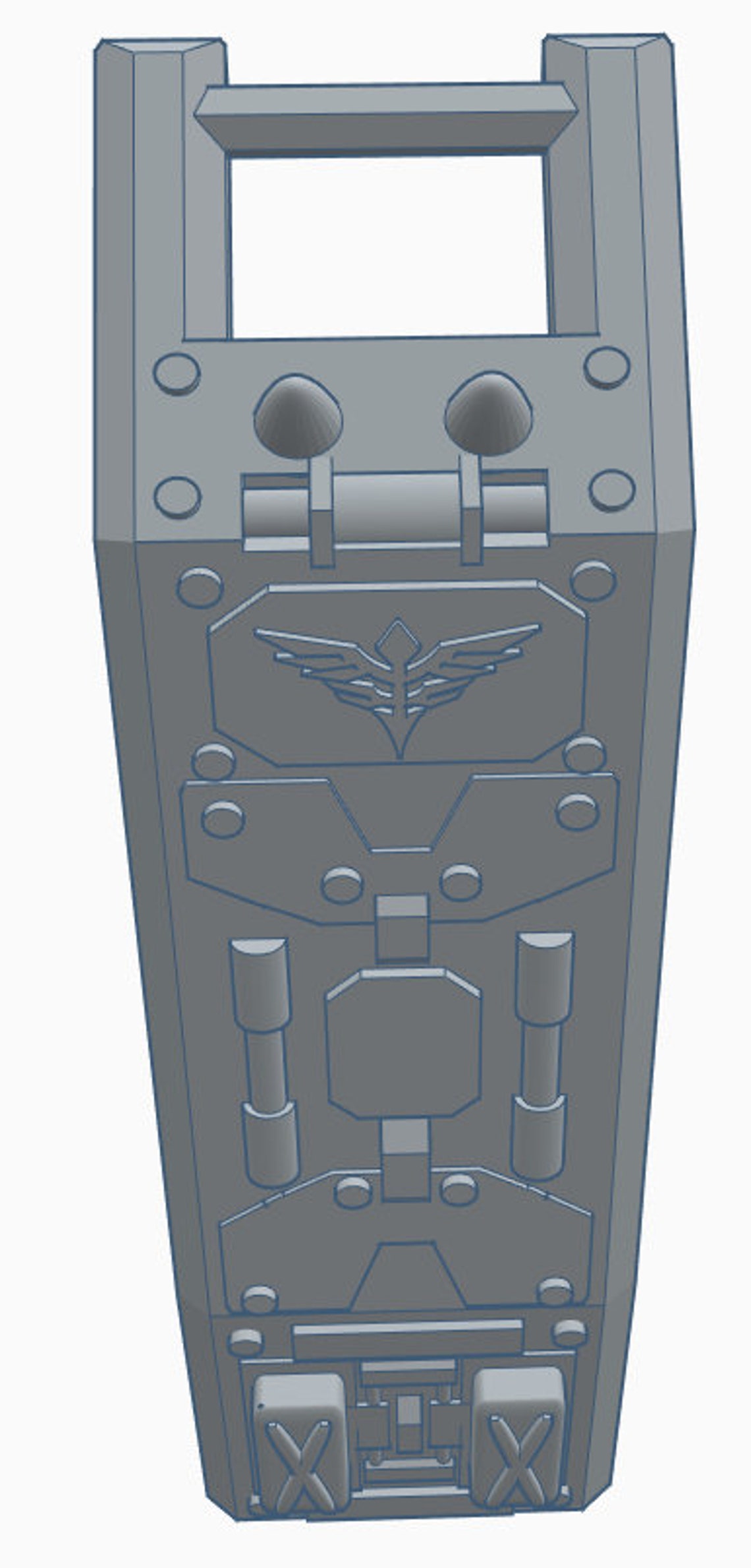 STL: Gundam MG Zaku Shield V2 - Etsy