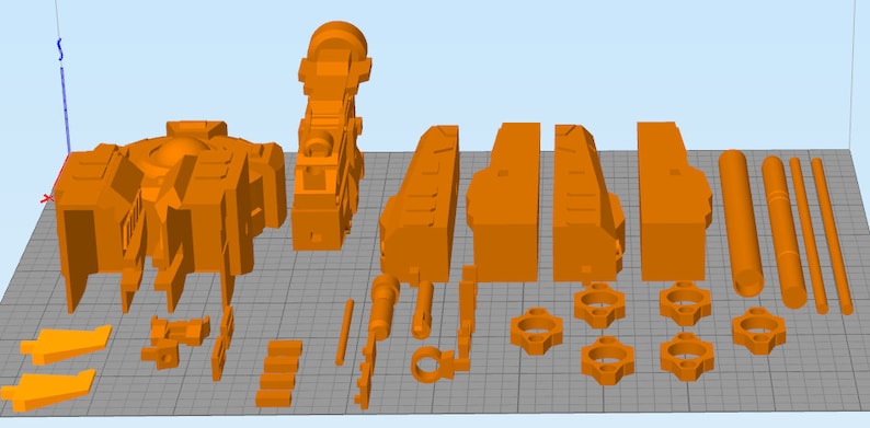 STL: Gundam MG Dynames Super Substratospheric Altitude Gun - Etsy