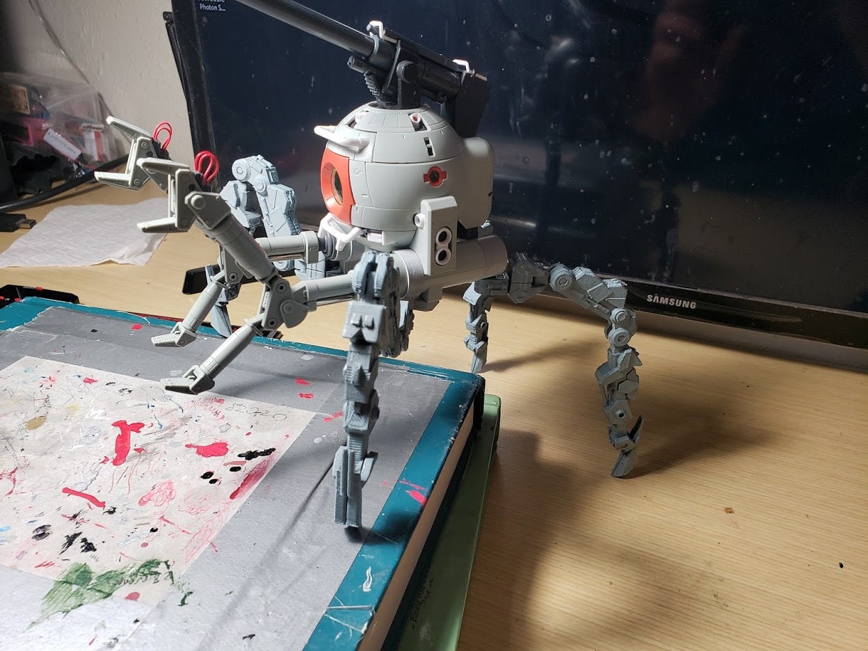 STL: Gundam MG Polypod Ball - Etsy