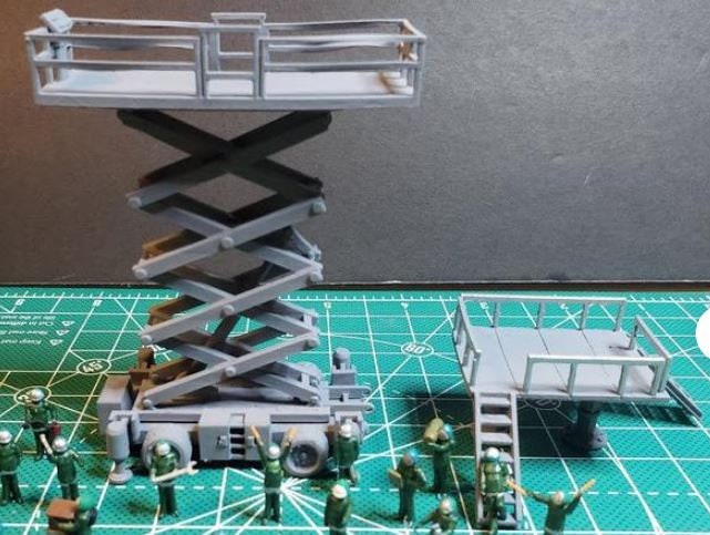 STL: 1/100 Scissor Lift and Platform - Etsy
