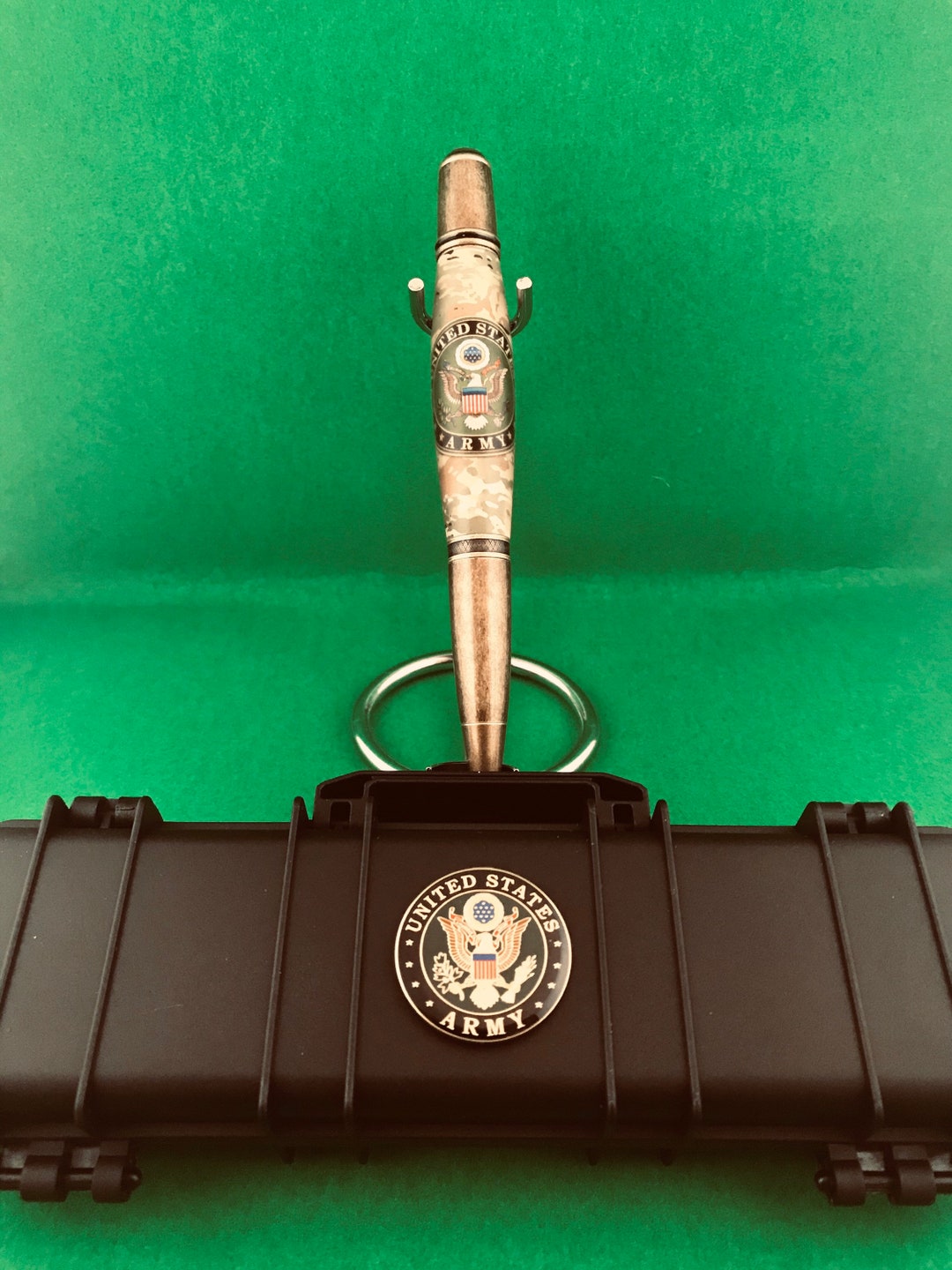 United States Army Twist Pen (USA) - Army Retirement Gift - Army Pen ...