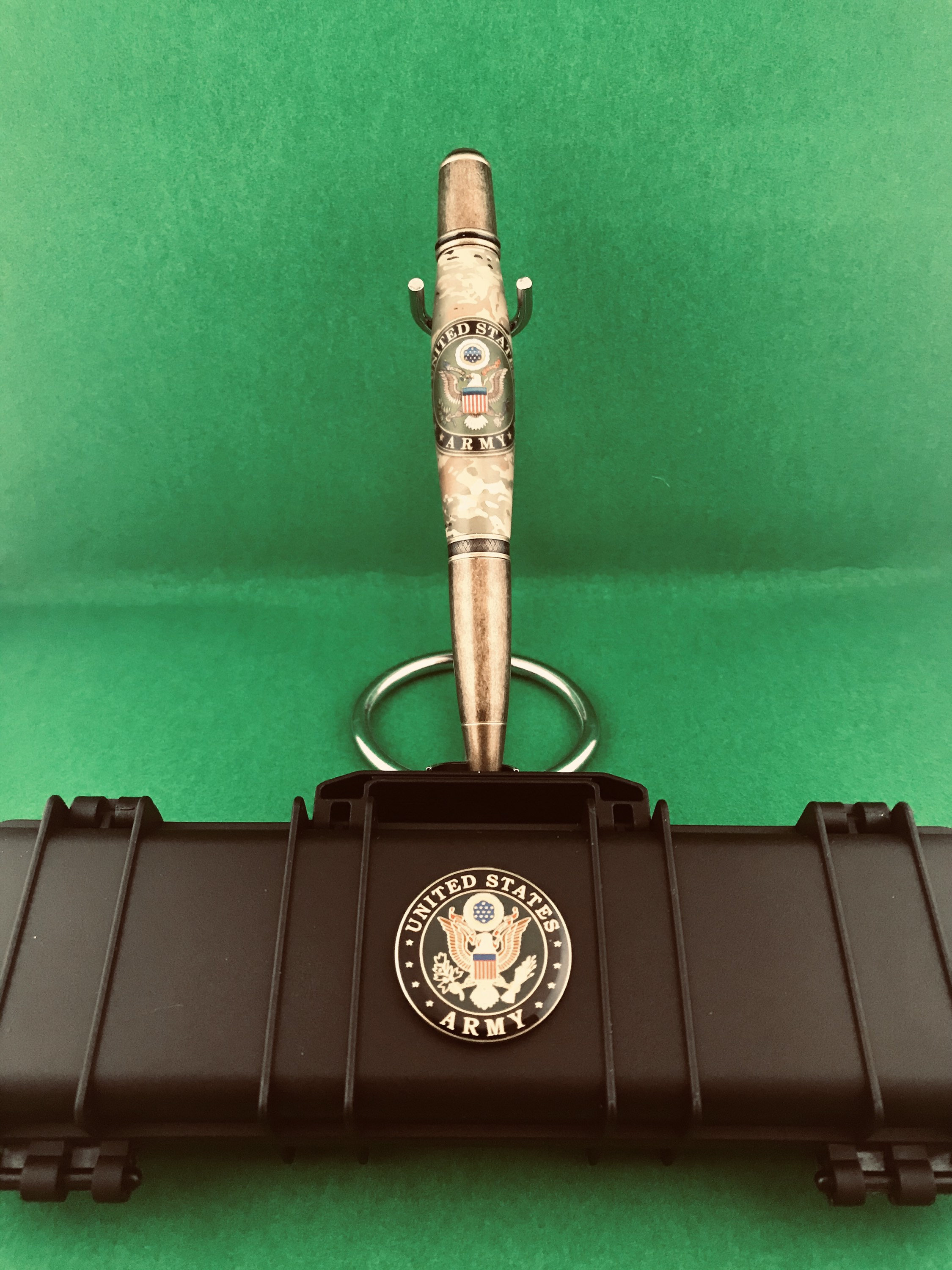 United States Army Twist Pen USA Army Retirement Gift Army Pen Handmade ...