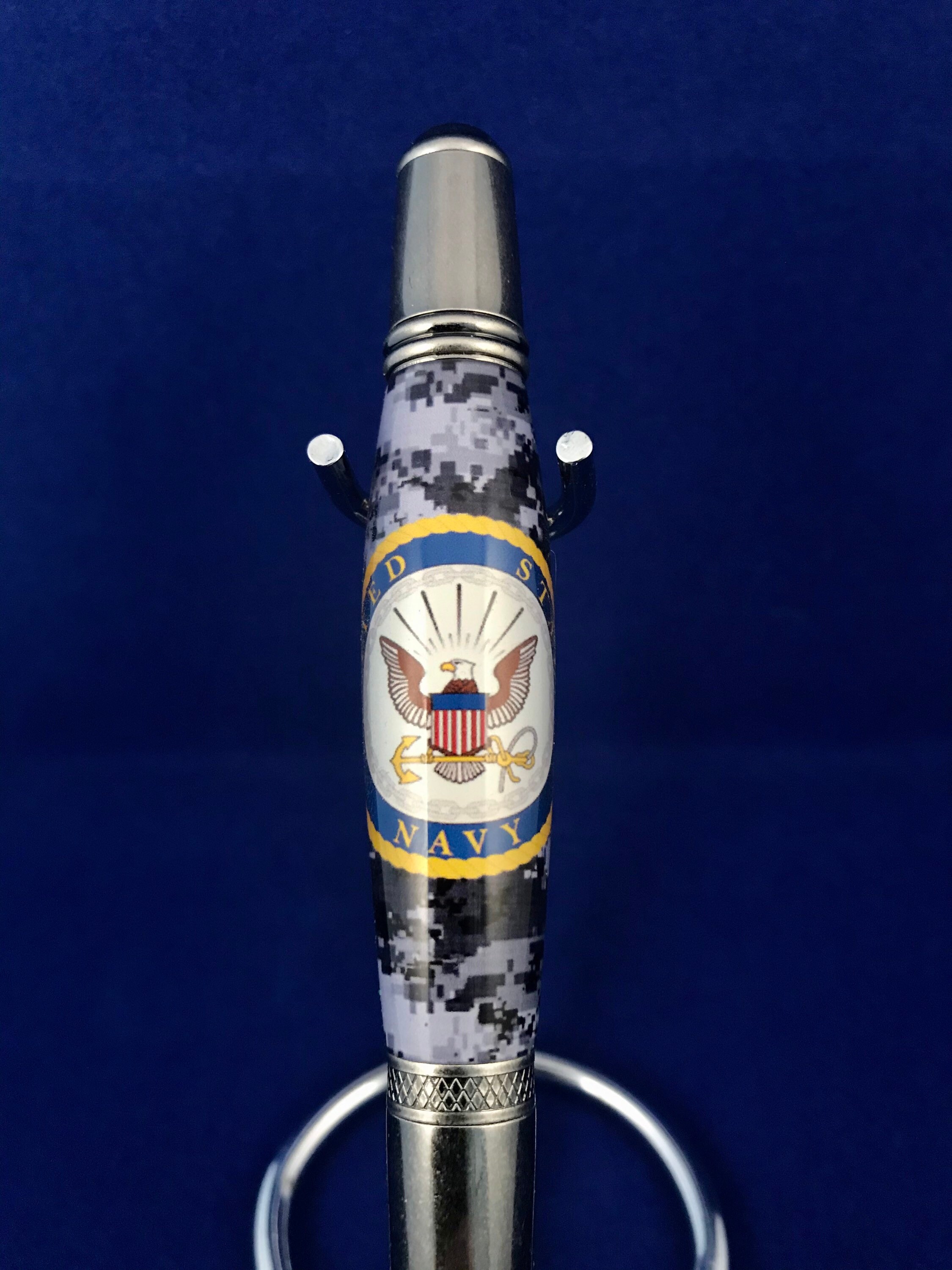 US Navy Twist Pen (USN) - Navy - Navy Pen - Handmade Pen - Retirement ...