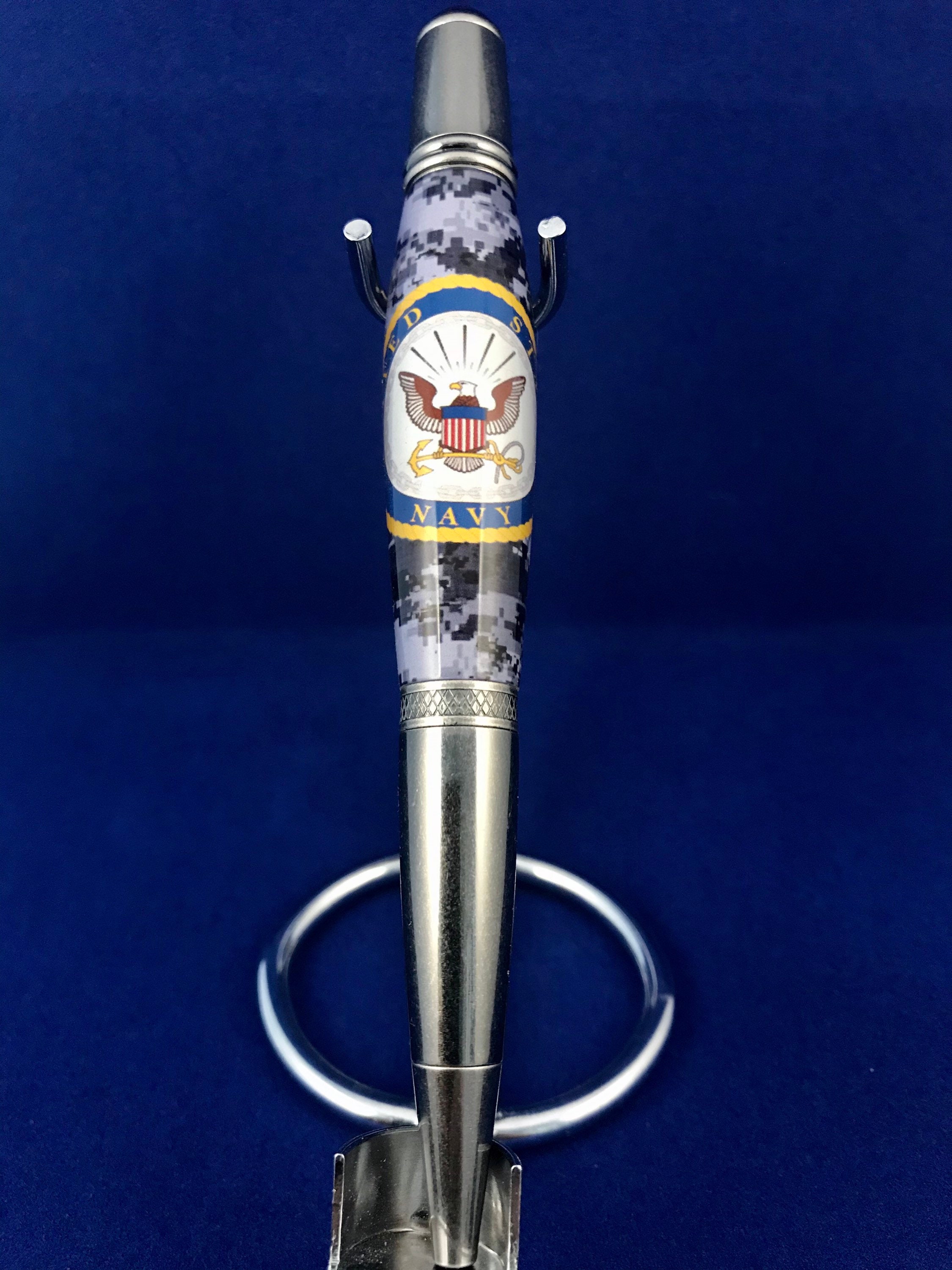 US Navy Twist Pen (USN) - Navy - Navy Pen - Handmade Pen - Retirement ...