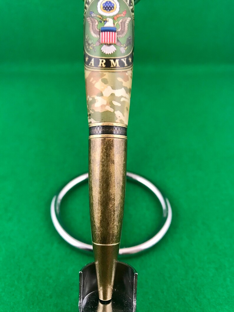 United States Army Twist Pen (USA) - Army Retirement Gift - Army Pen ...