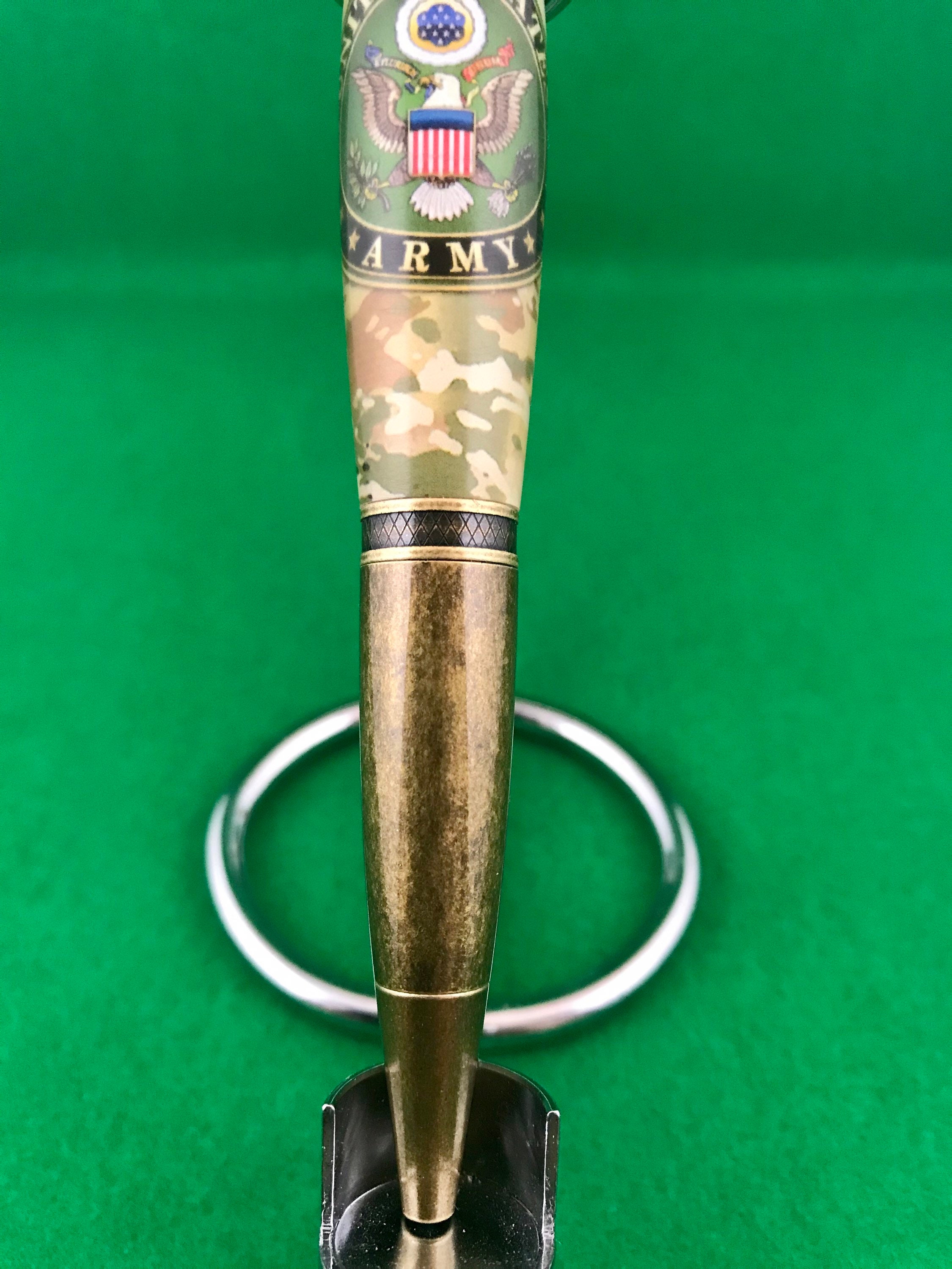 United States Army Twist Pen (USA) - Army Retirement Gift - Army Pen ...