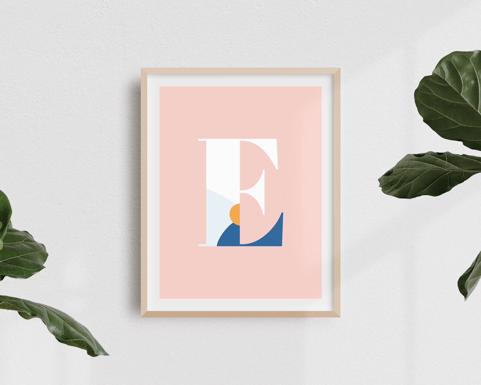 Letter E Printable / Monogram Alphabet Initial / Alphabet - Etsy